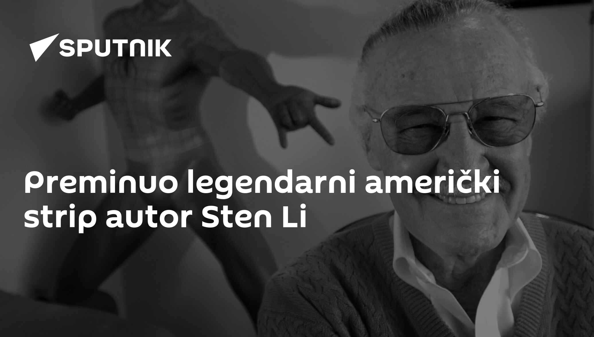 Preminuo legendarni američki strip autor Sten Li - 12.11.2018, Sputnik ...