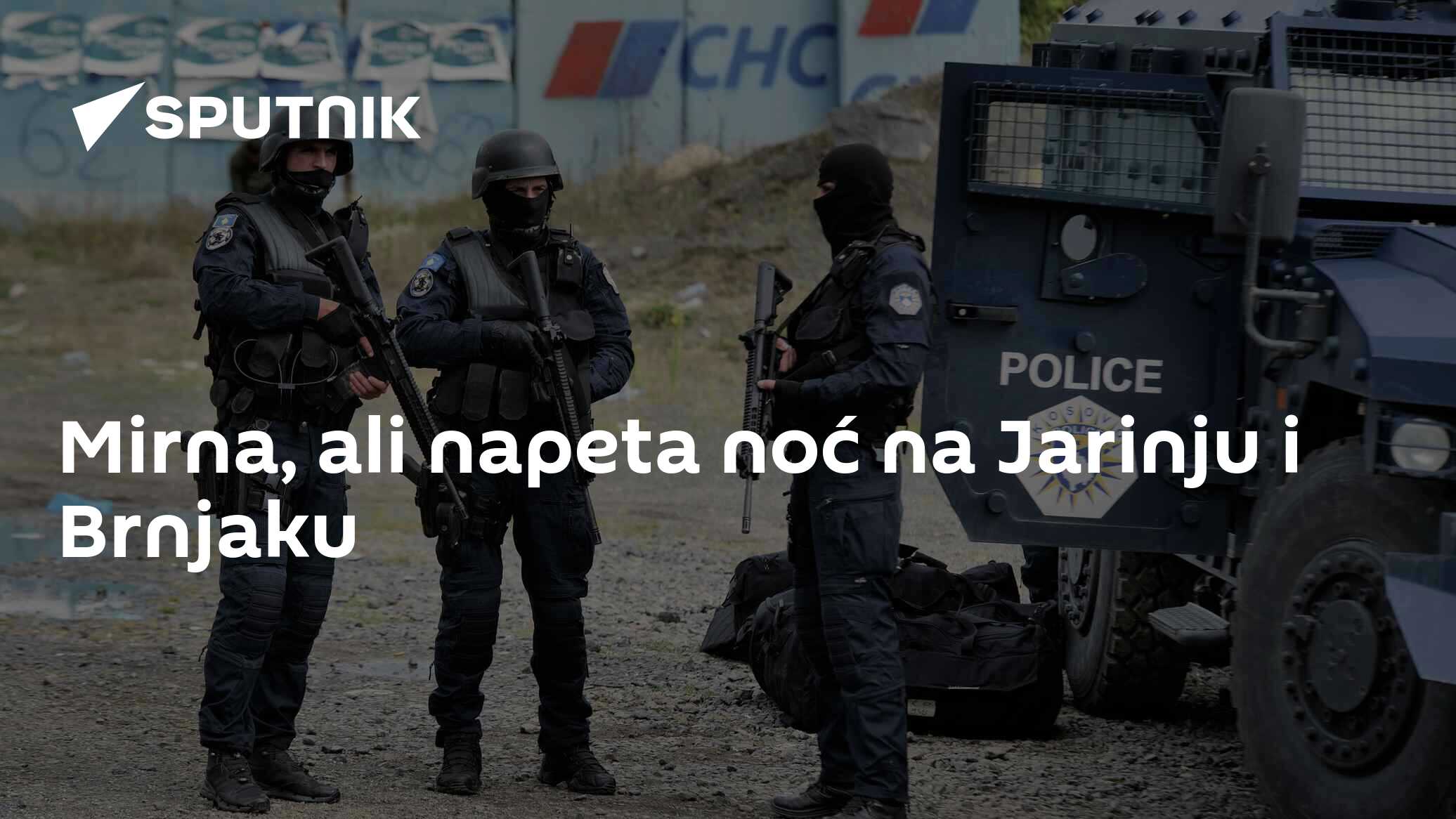 Mirna, ali napeta noć na Jarinju i Brnjaku