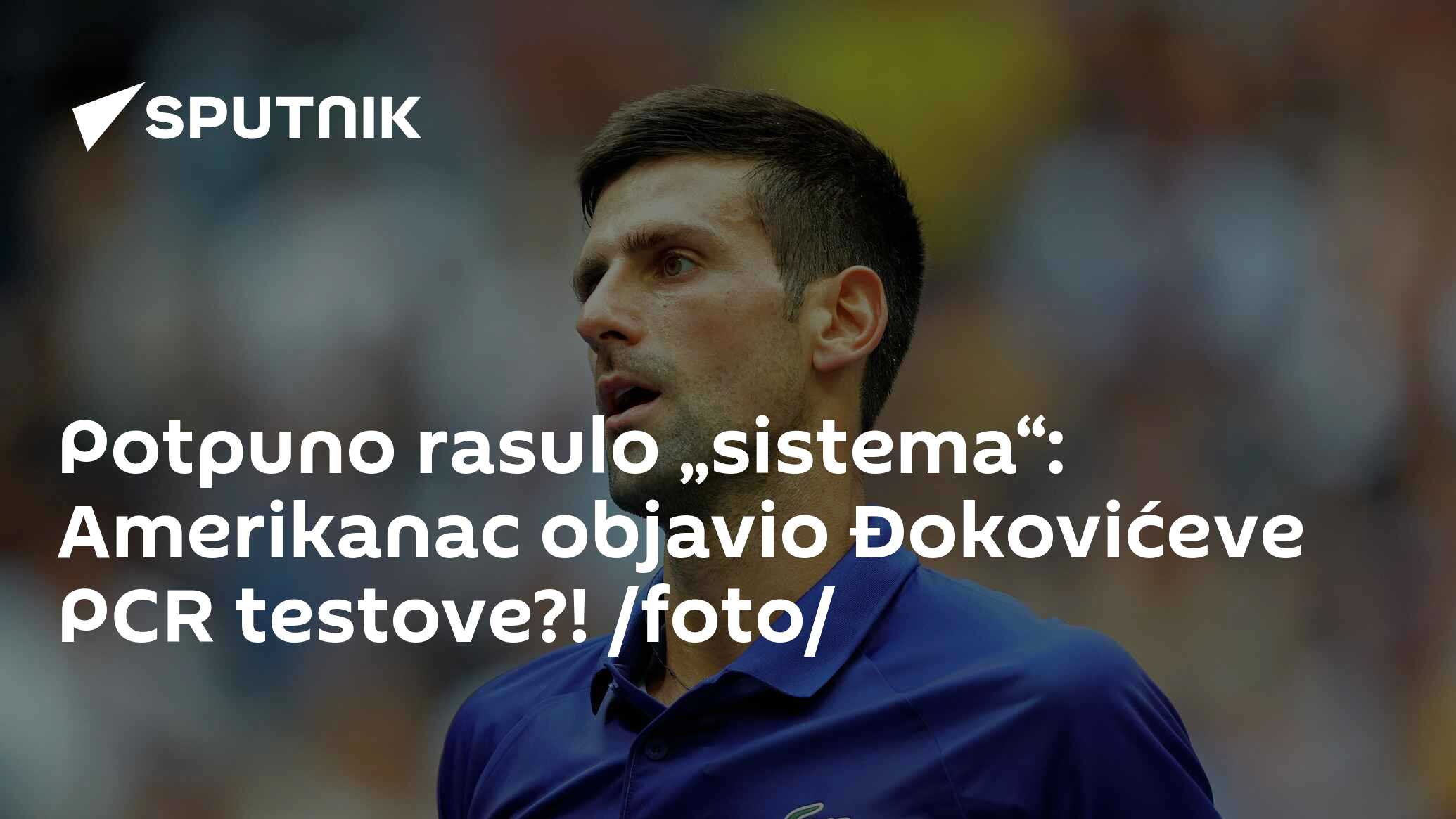 Ben Rotenberg objavio PCR testove Novaka Đokovića