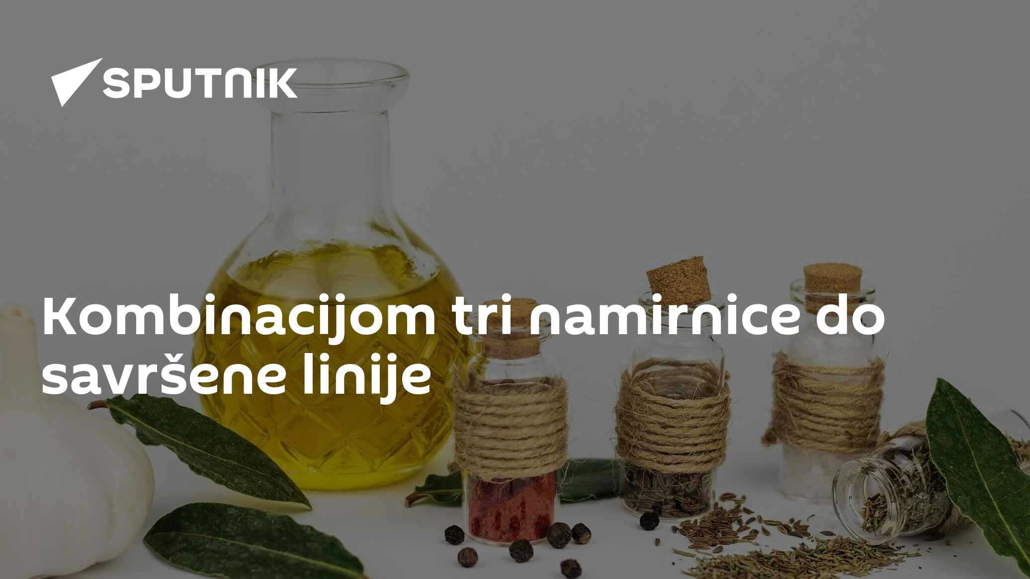 Kombinacijom tri namirnice do savršene linije - 20.01.2022, Sputnik Srbija
