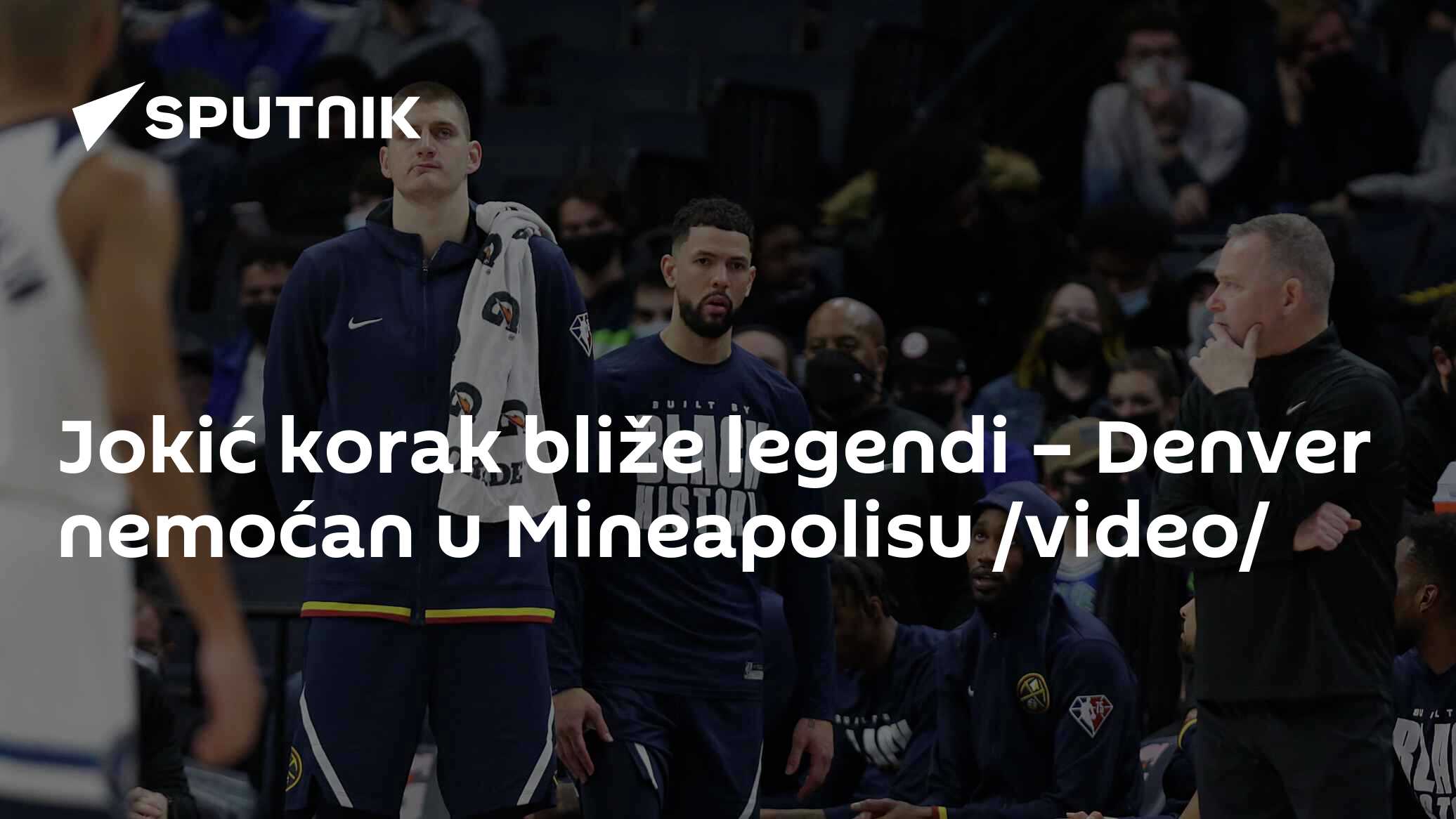 Nikola Jokić, 70 tripl-dabl: Denver izgubio od Minesote