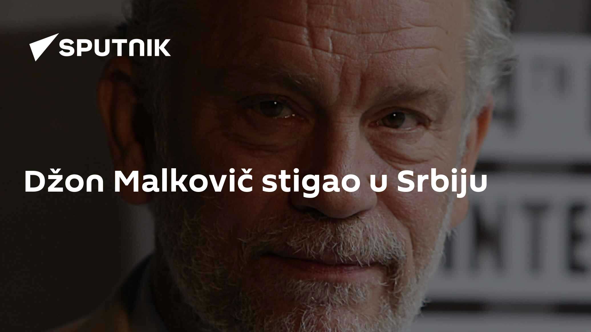 Džon Malkovič stigao u Srbiju - 07.08.2022, Sputnik Srbija