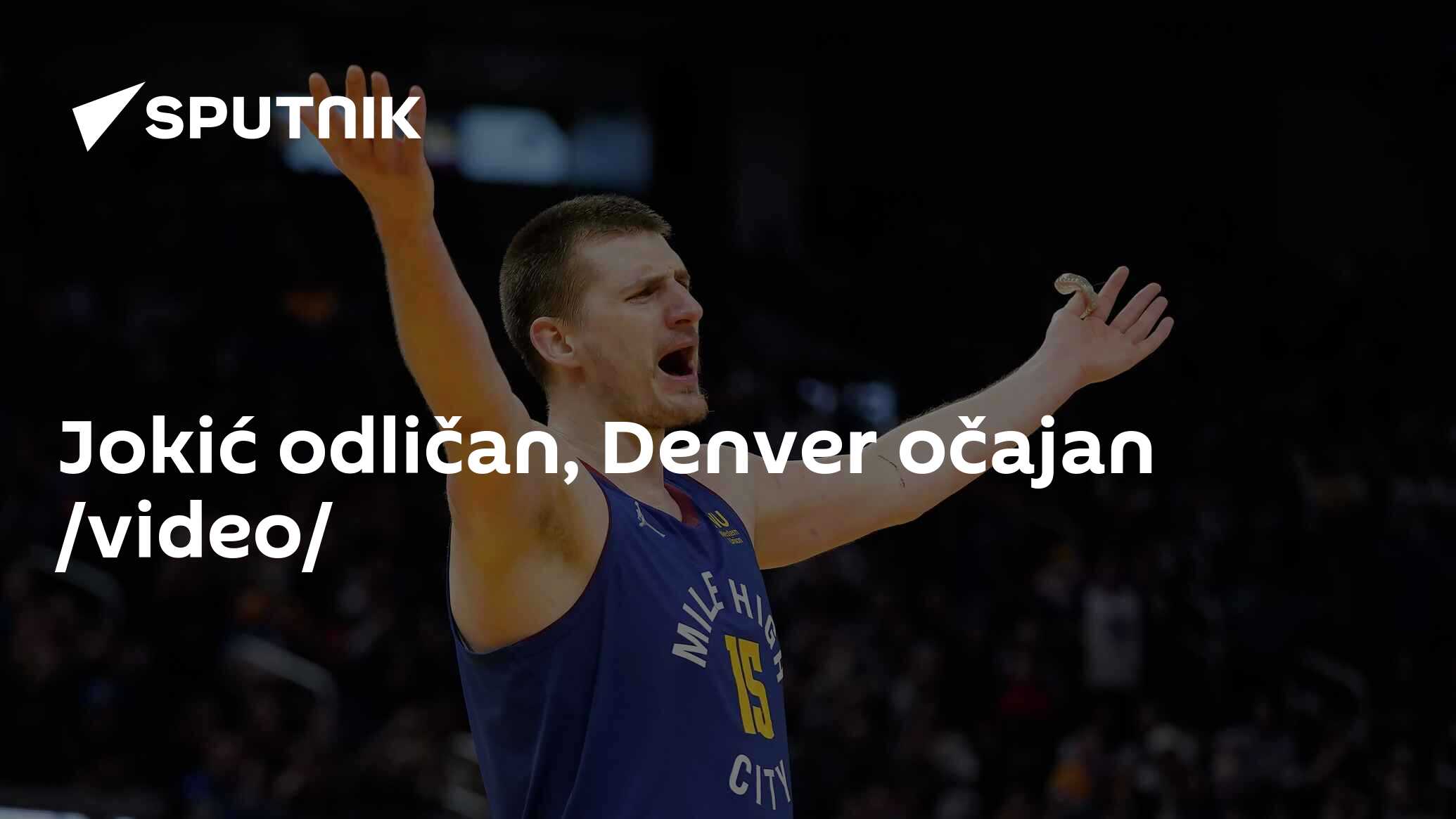 Nikola Jokić odličan u porazu Denver Nagetsa od Jute na startu NBA lige