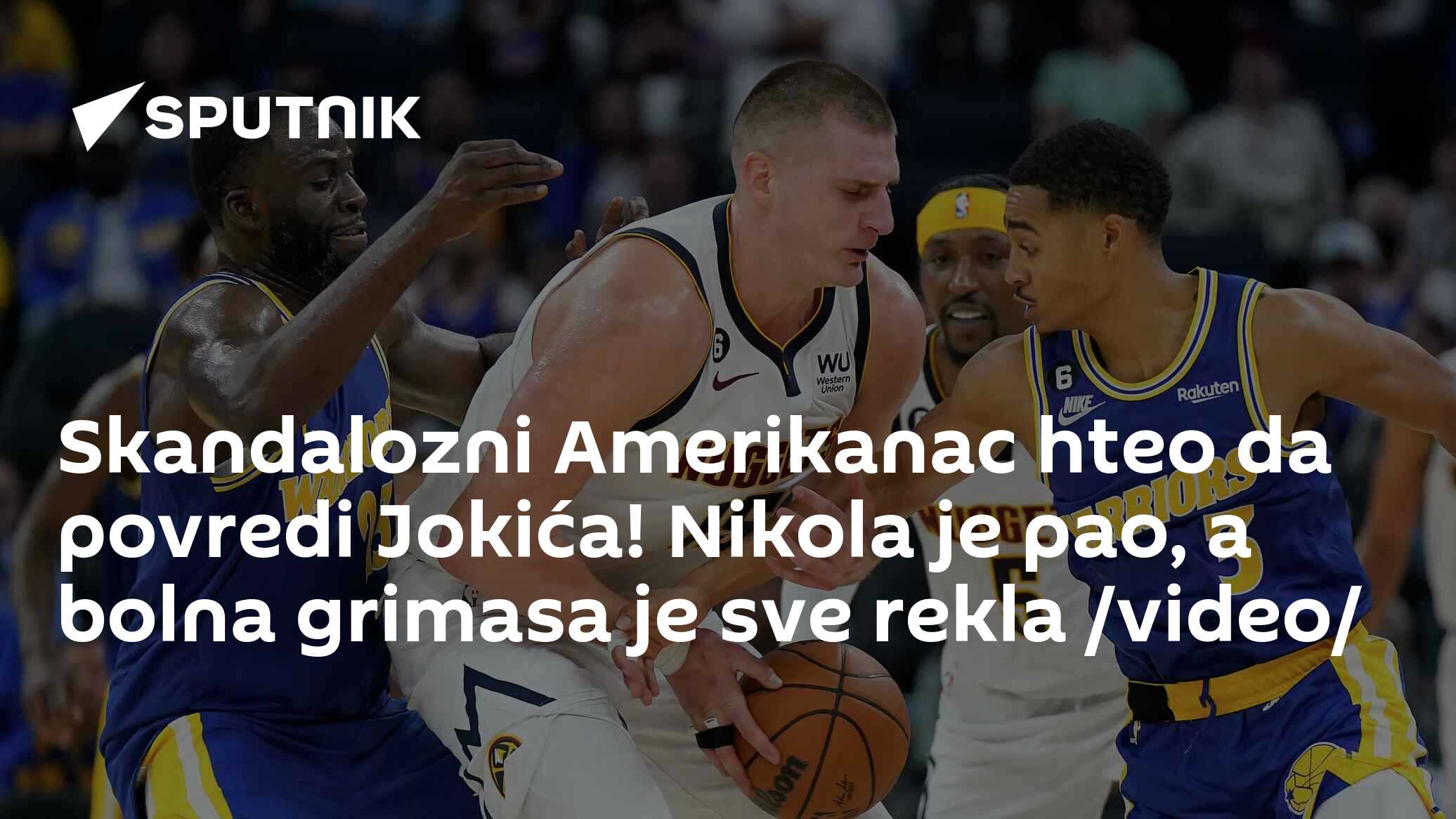 Nikola Jokić ostao na parketu nakon poteza koji je učinio Drejmond Grin