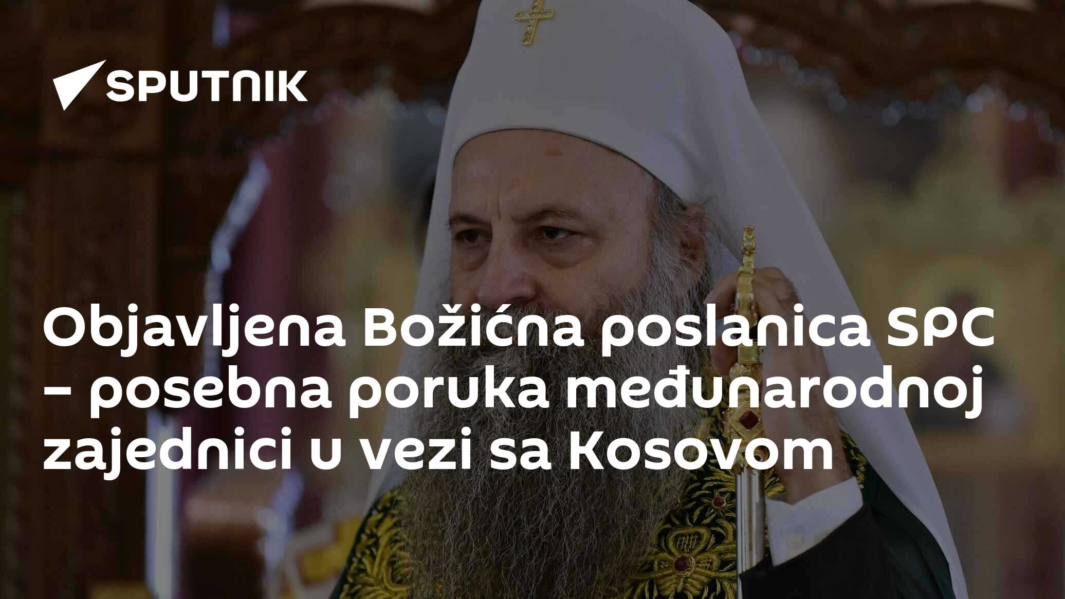 Objavljena Božićna poslanica SPC – posebna poruka međunarodnoj ...