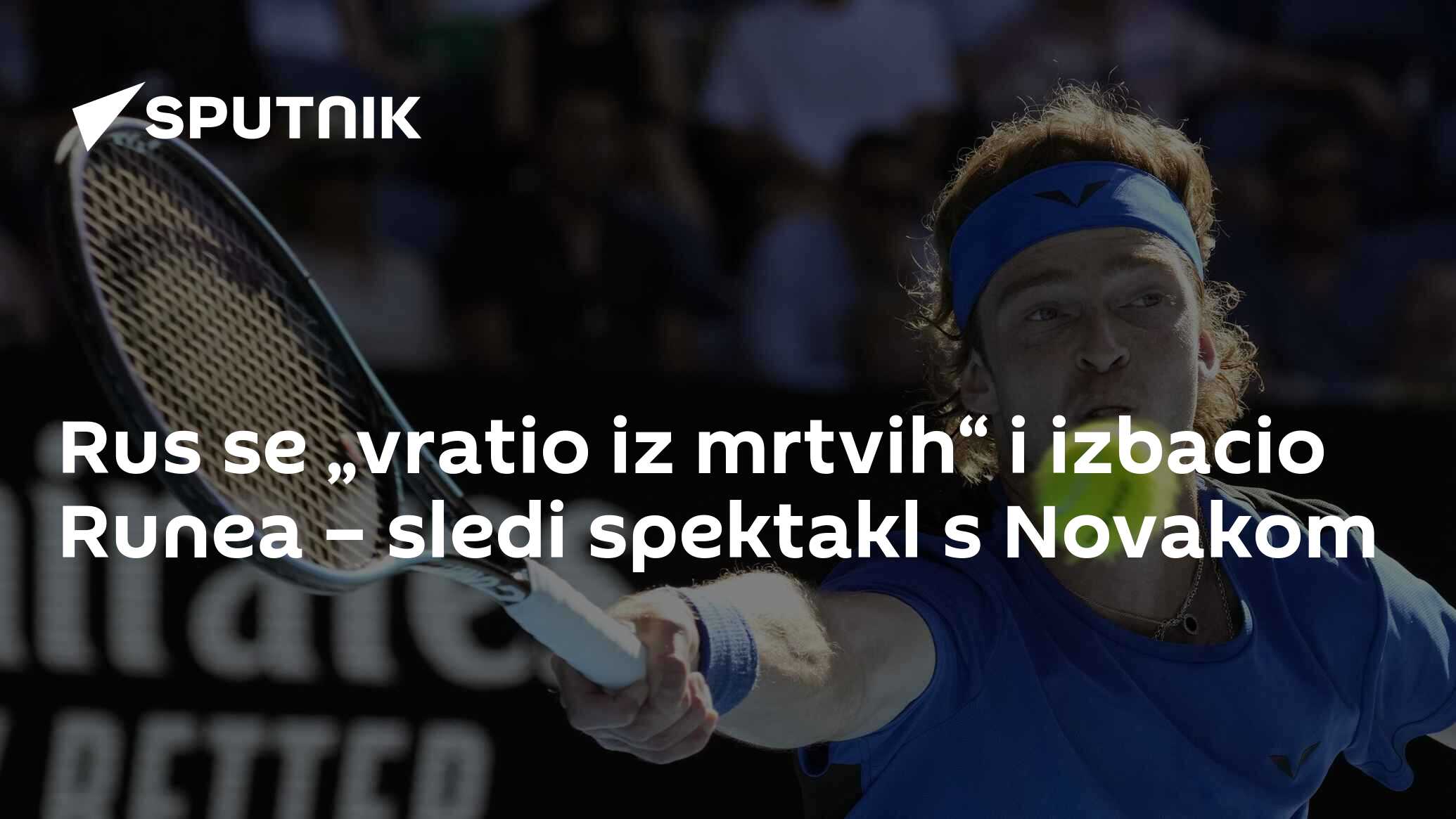 Australijan open: Spektakularan meč su odigrali Andrej Rubljov i Holger ...