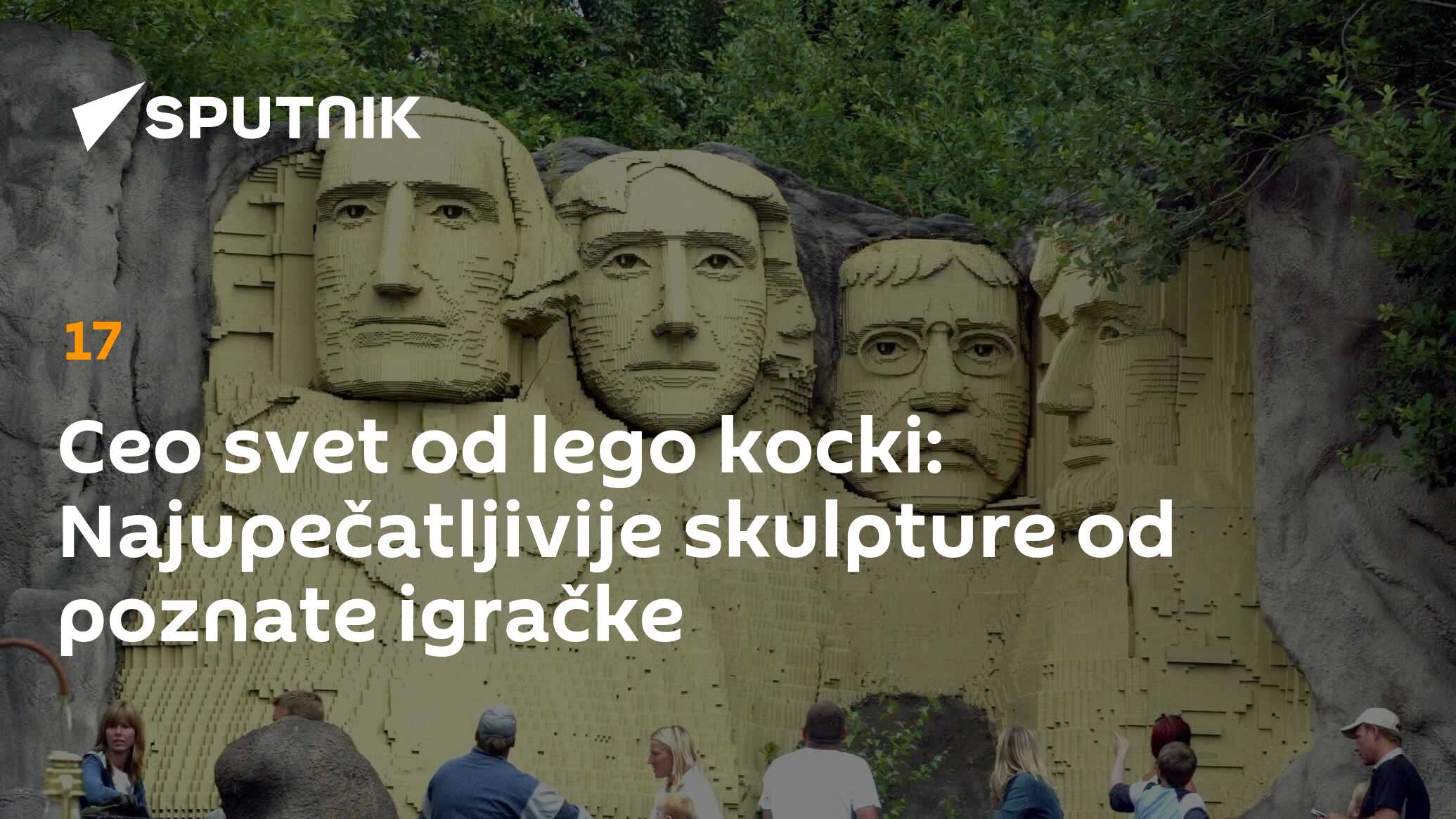 Ceo svet od lego kocki: Najupečatljivije skulpture od poznate igračke ...