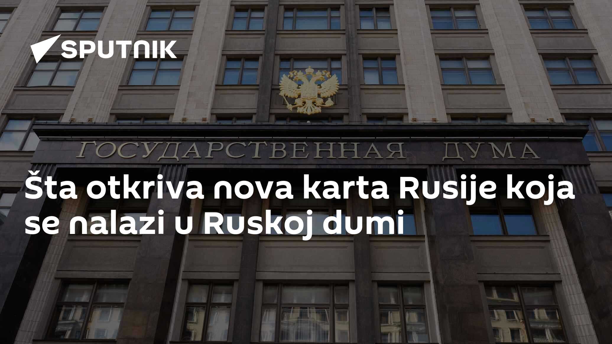 Šta otkriva nova karta Rusije koja se nalazi u Ruskoj dumi - 29.01.2023 ...