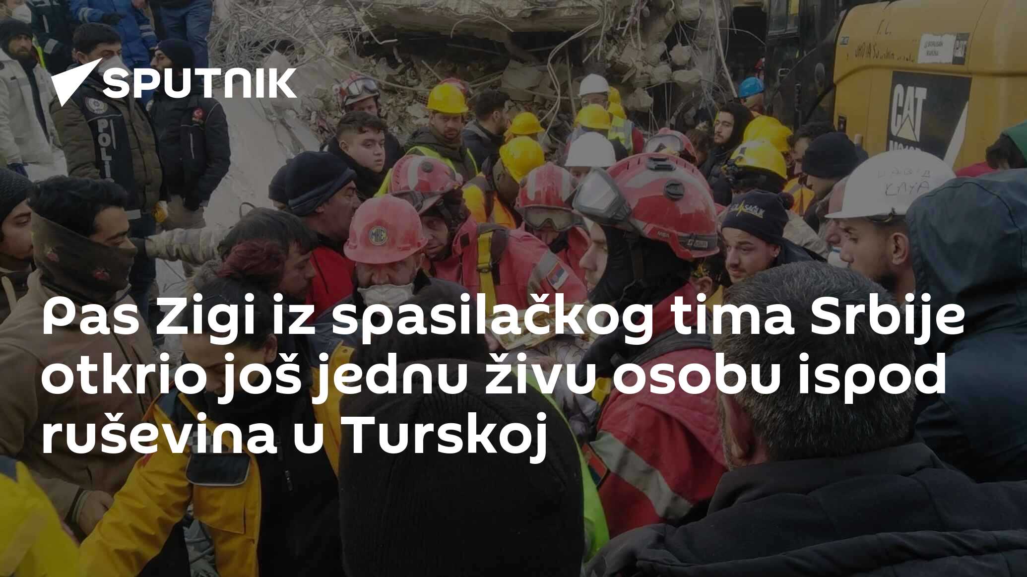 Pas Zigi iz spasilačkog tima Srbije otkrio još jednu živu osobu ispod ...