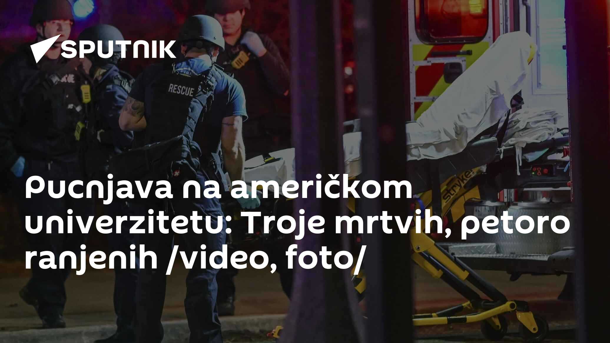 Pucnjava na američkom univerzitetu: Troje mrtvih, petoro ranjenih /video, foto/ - 14.02.2023 ...