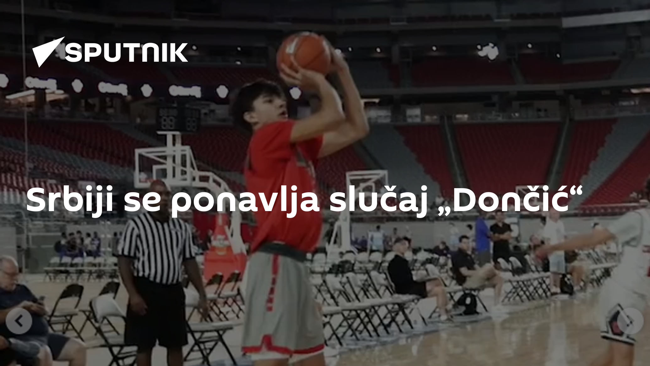 Andrej Stojaković kao Luka Dončić - Srbija ne, Slovenija i Grčka da