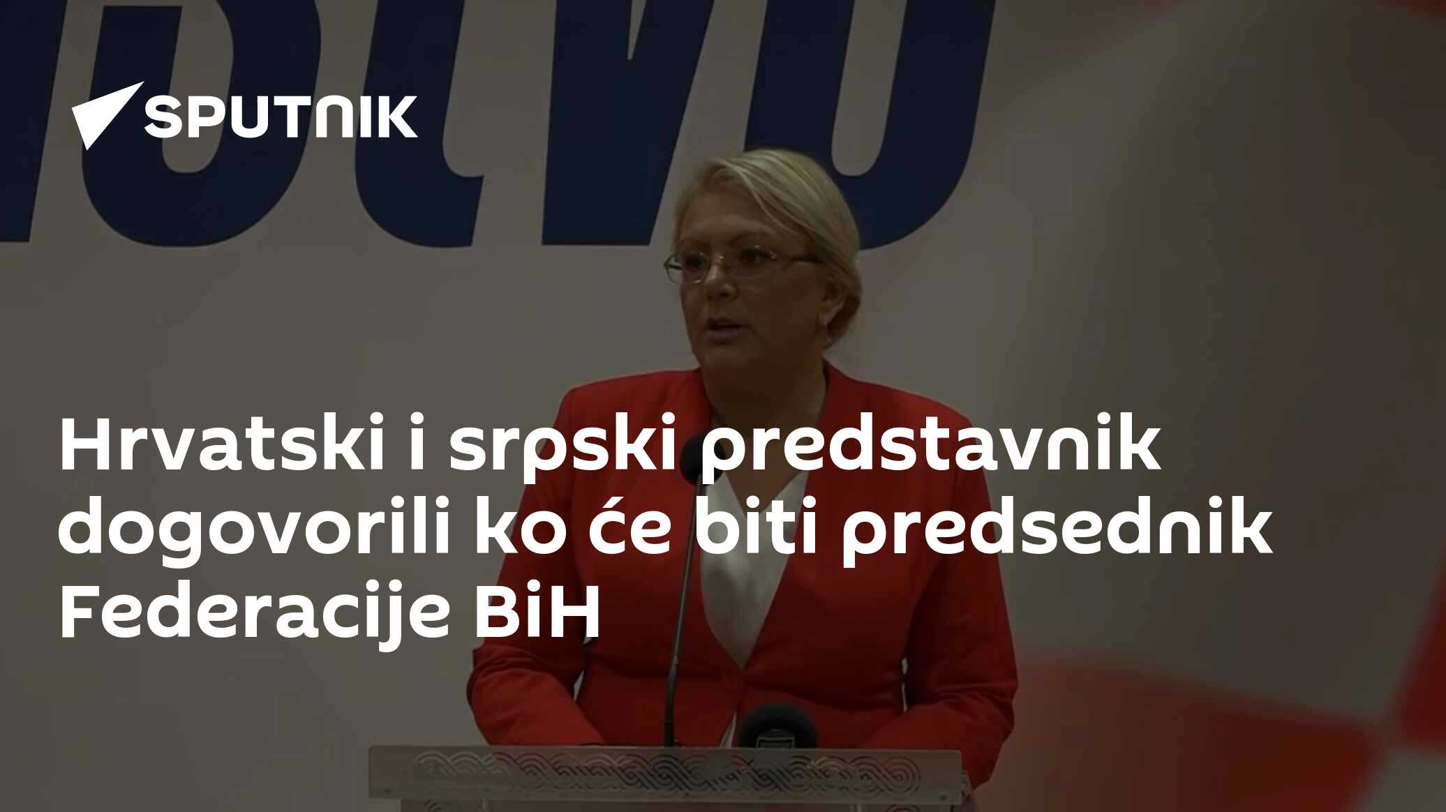 Hrvatski i srpski predstavnik dogovorili ko će biti predsednik ...