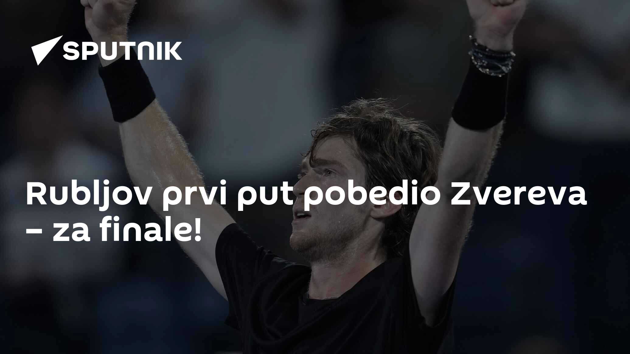 Uživo: Andrej Rubljov i Saša Zverev u prvom polufinalu Dubaija
