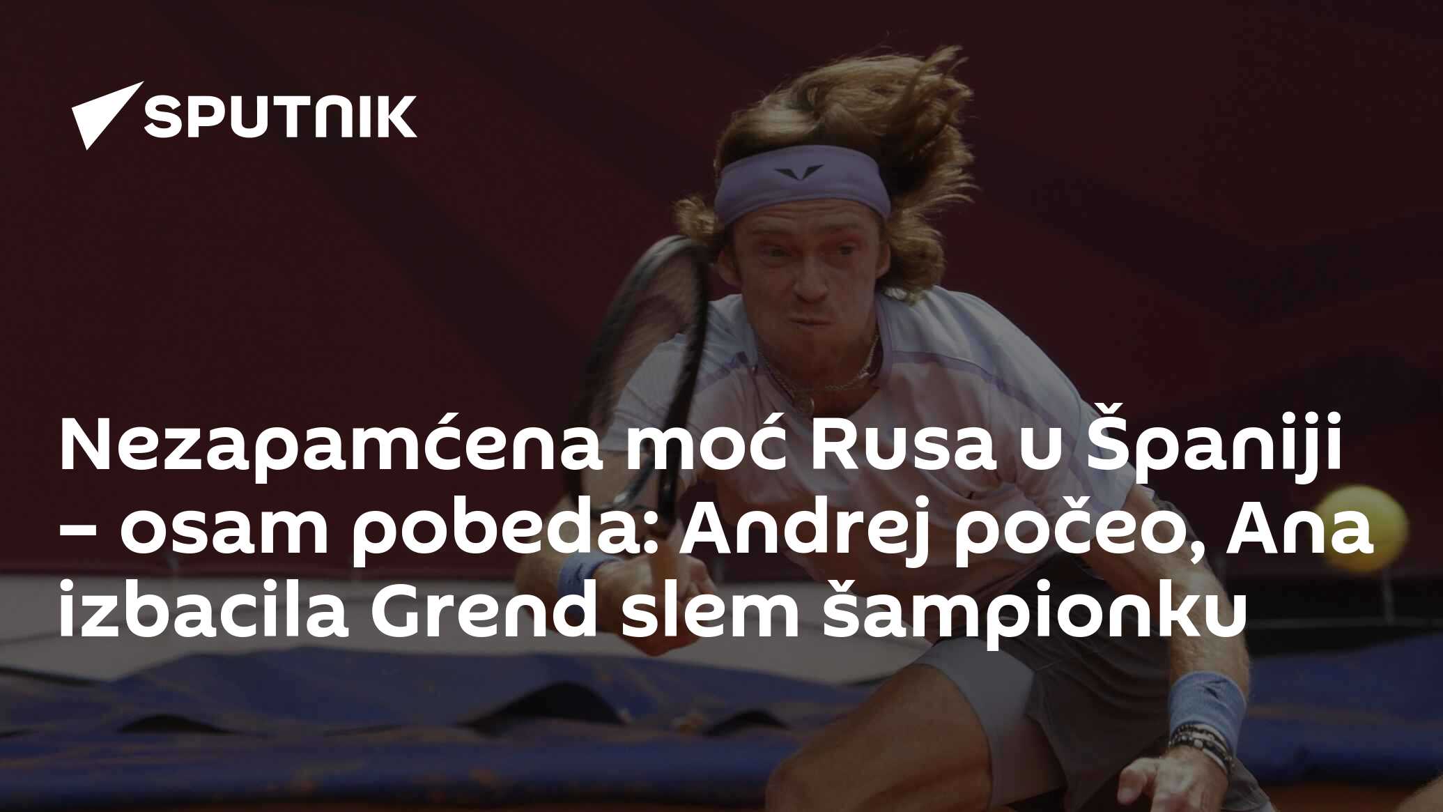 Devetoro Rusa pobedilo u Madridu, Andrej Rubljov počeo niz