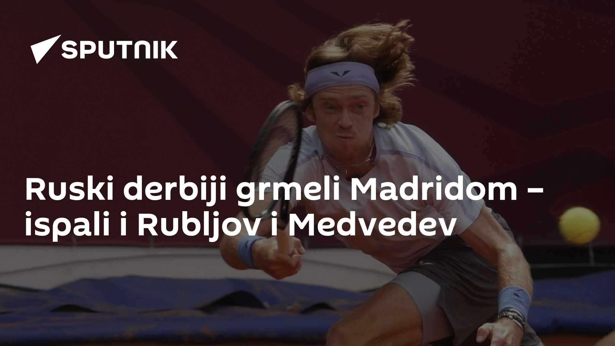 Madrid: Andrej Rubljov i Danil Medvedev eliminisani