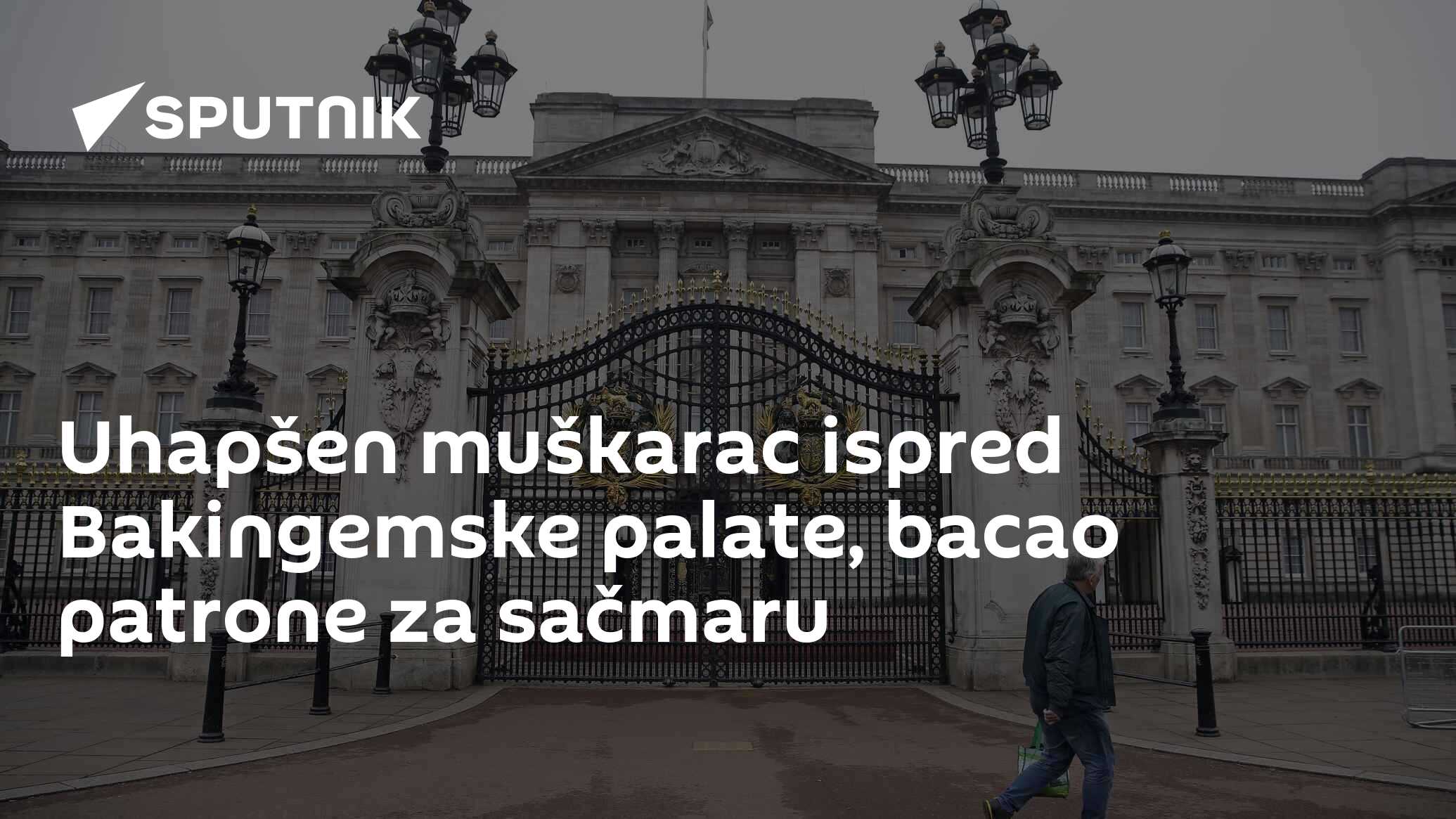 Uhapšen muškarac ispred Bakingemske palate, bacao patrone za sačmaru ...