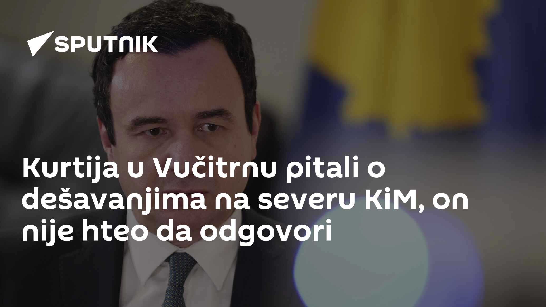 Kurtija u Vučitrnu pitali o dešavanjima na severu KiM, on nije hteo da odgovori - 26.05.2023 ...