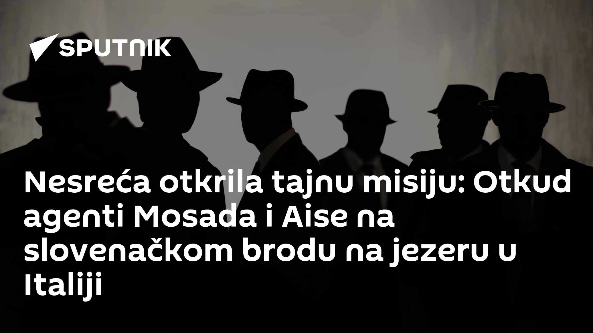 Nesreća otkrila tajnu misiju: Otkud agenti Mosada i Aise na slovenačkom ...