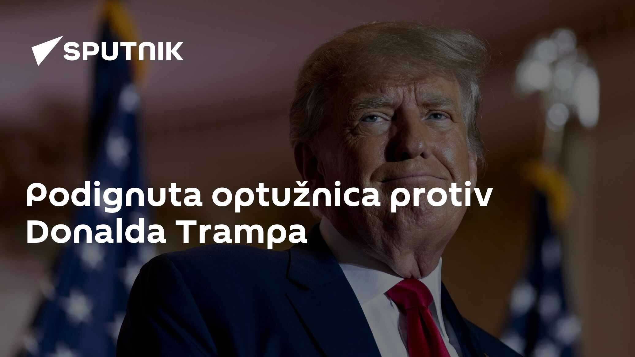 Podignuta optužnica protiv Donalda Trampa - 09.06.2023, Sputnik Srbija