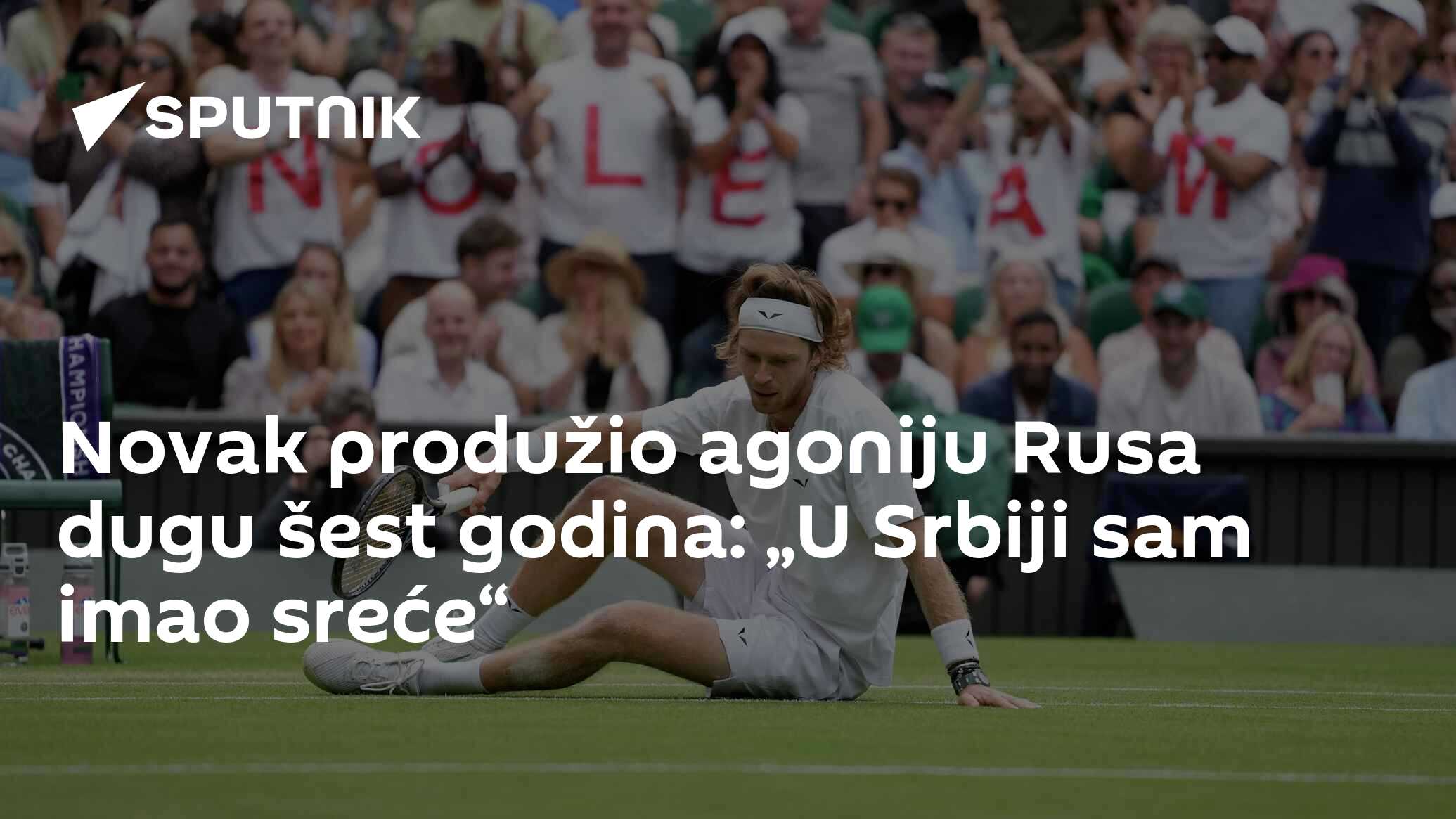 Andrej Rubljov: Osećanja su pomešana, Novak Đoković igra sve bolje