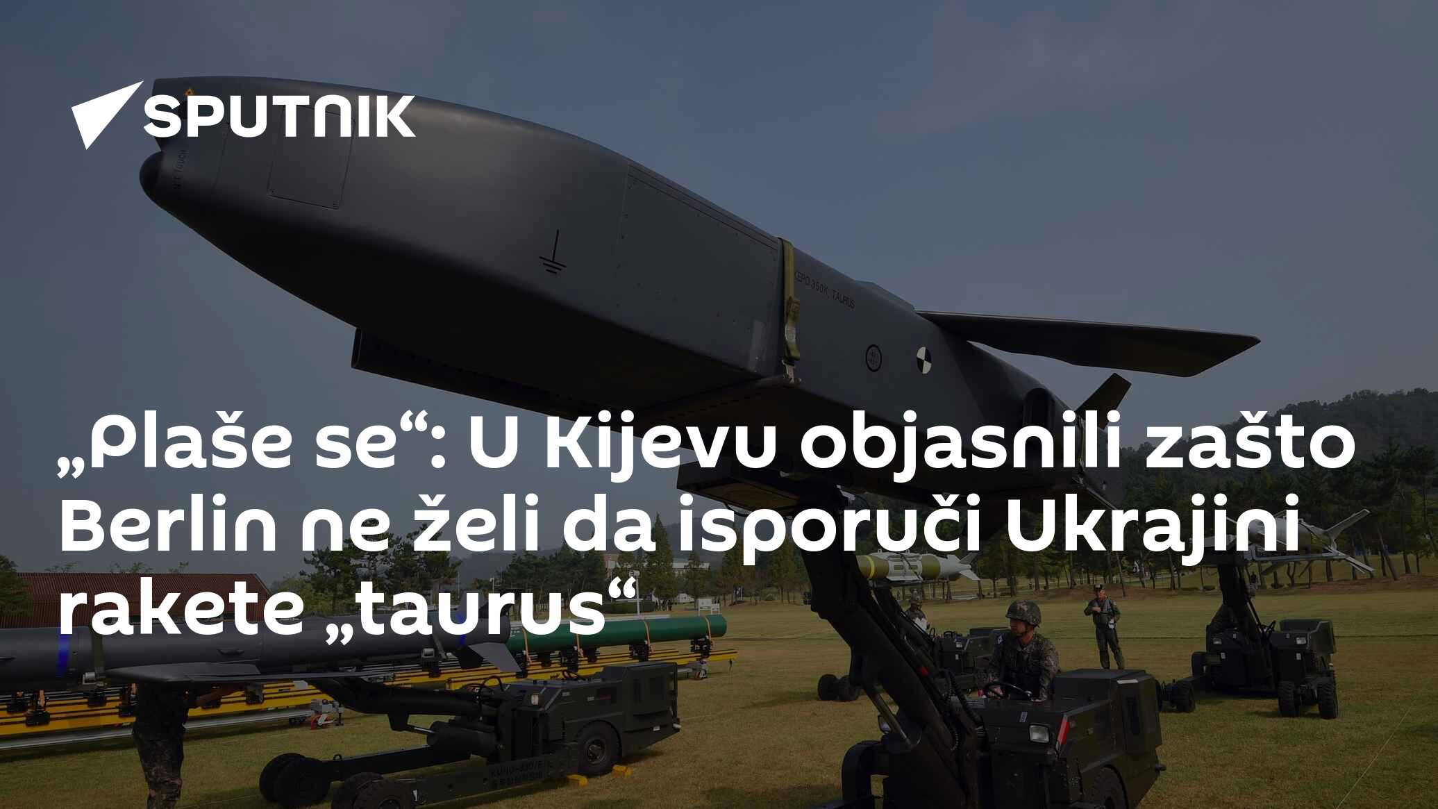 „Plaše se“: U Kijevu objasnili zašto Berlin ne želi da isporuči ...