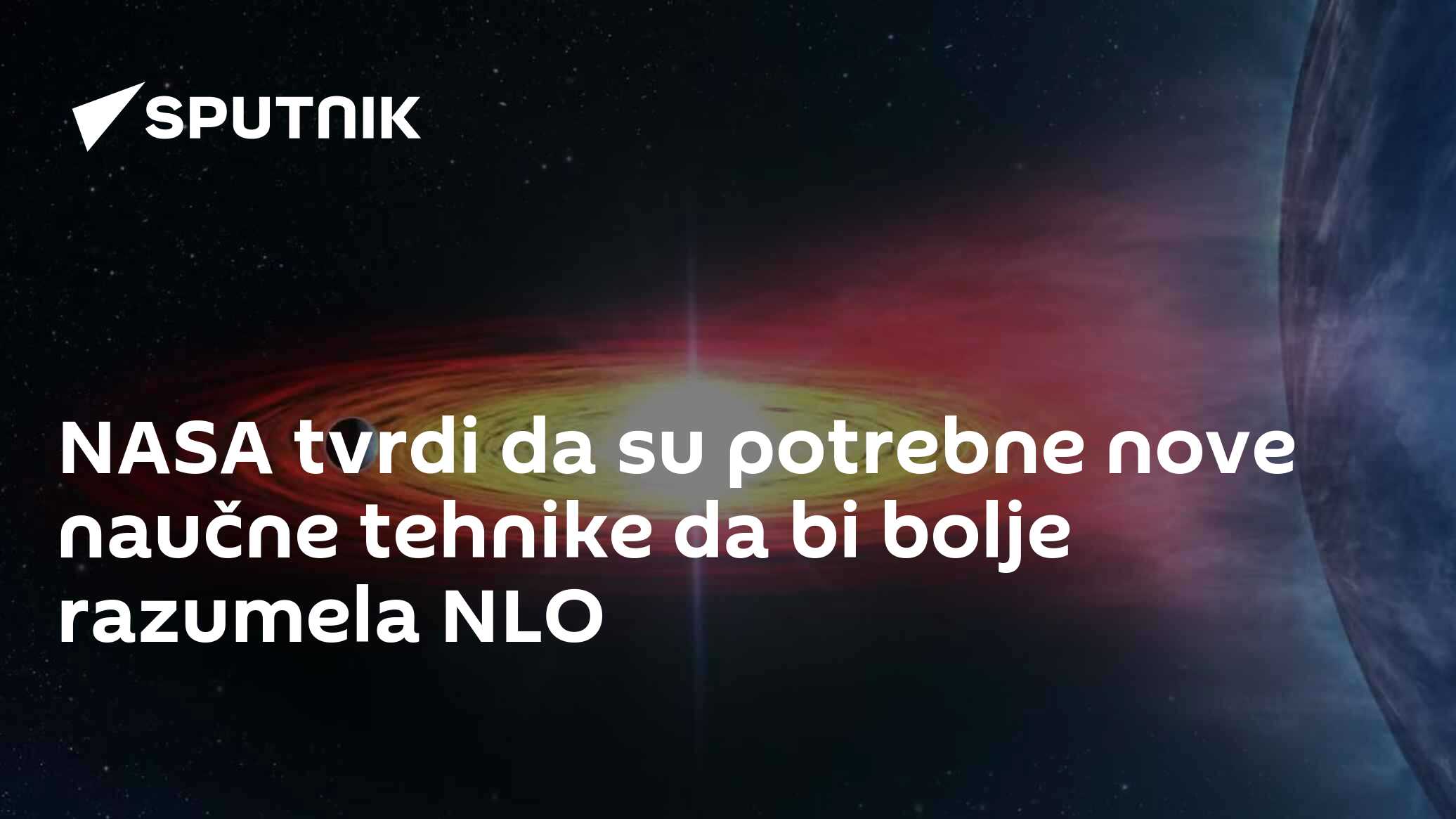NASA tvrdi da su potrebne nove naučne tehnike da bi bolje razumela NLO ...