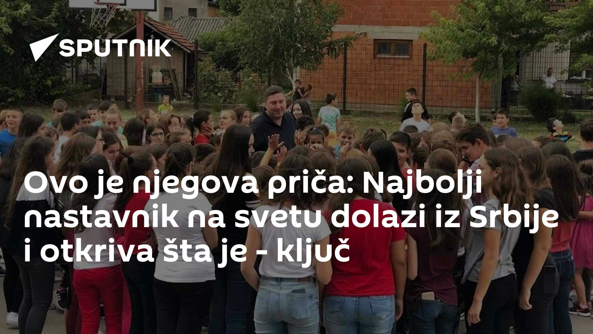 Ovo je njegova priča: Najbolji nastavnik na svetu dolazi iz Srbije i otkriva šta je - ključ - 01 ...