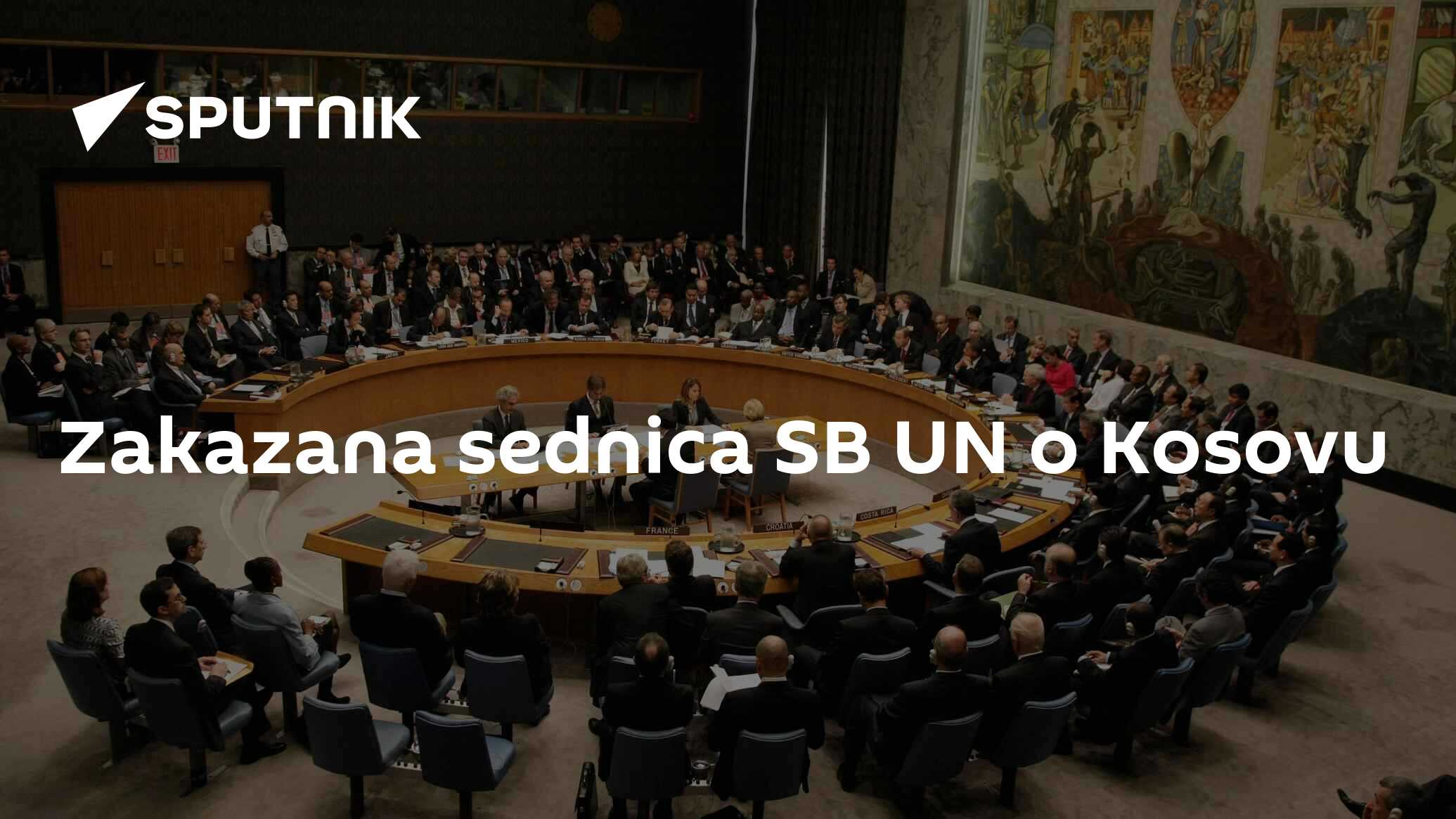 Zakazana sednica SB UN o Kosovu - 03.10.2023, Sputnik Srbija