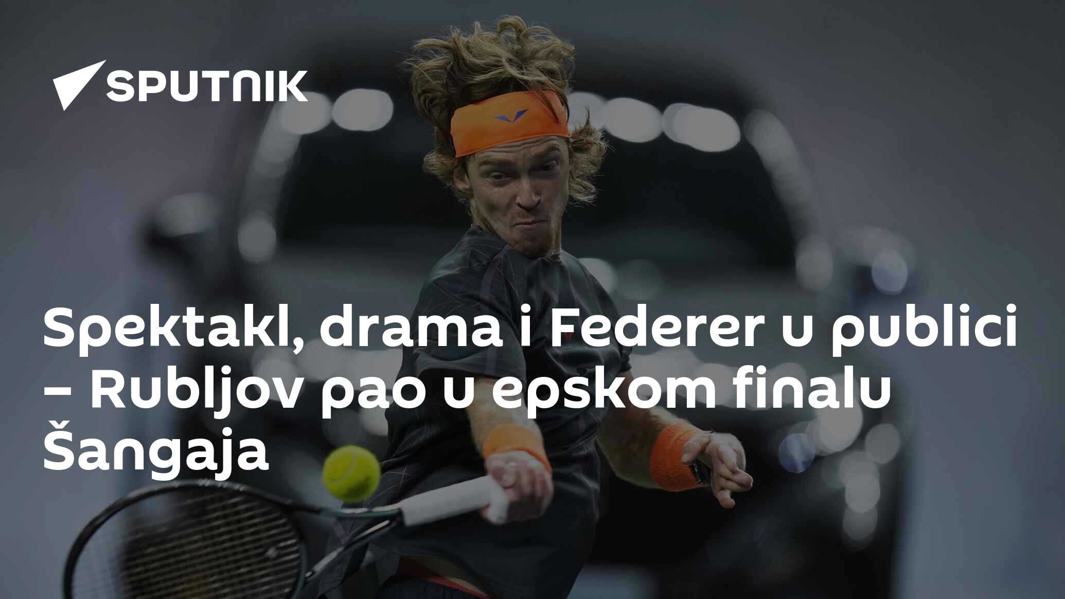 Andrej Rubljov izgubio u finalu Šangaja