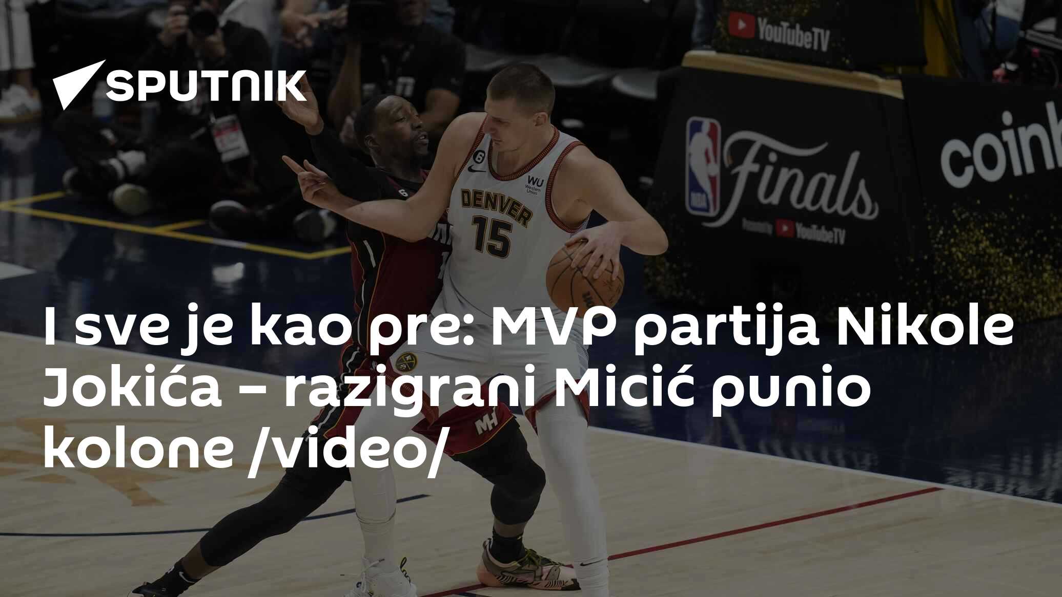 Nikola Jokić zabeležio dabl-dabl učinak u pobedi Denver Nagetsa nad Klipersima