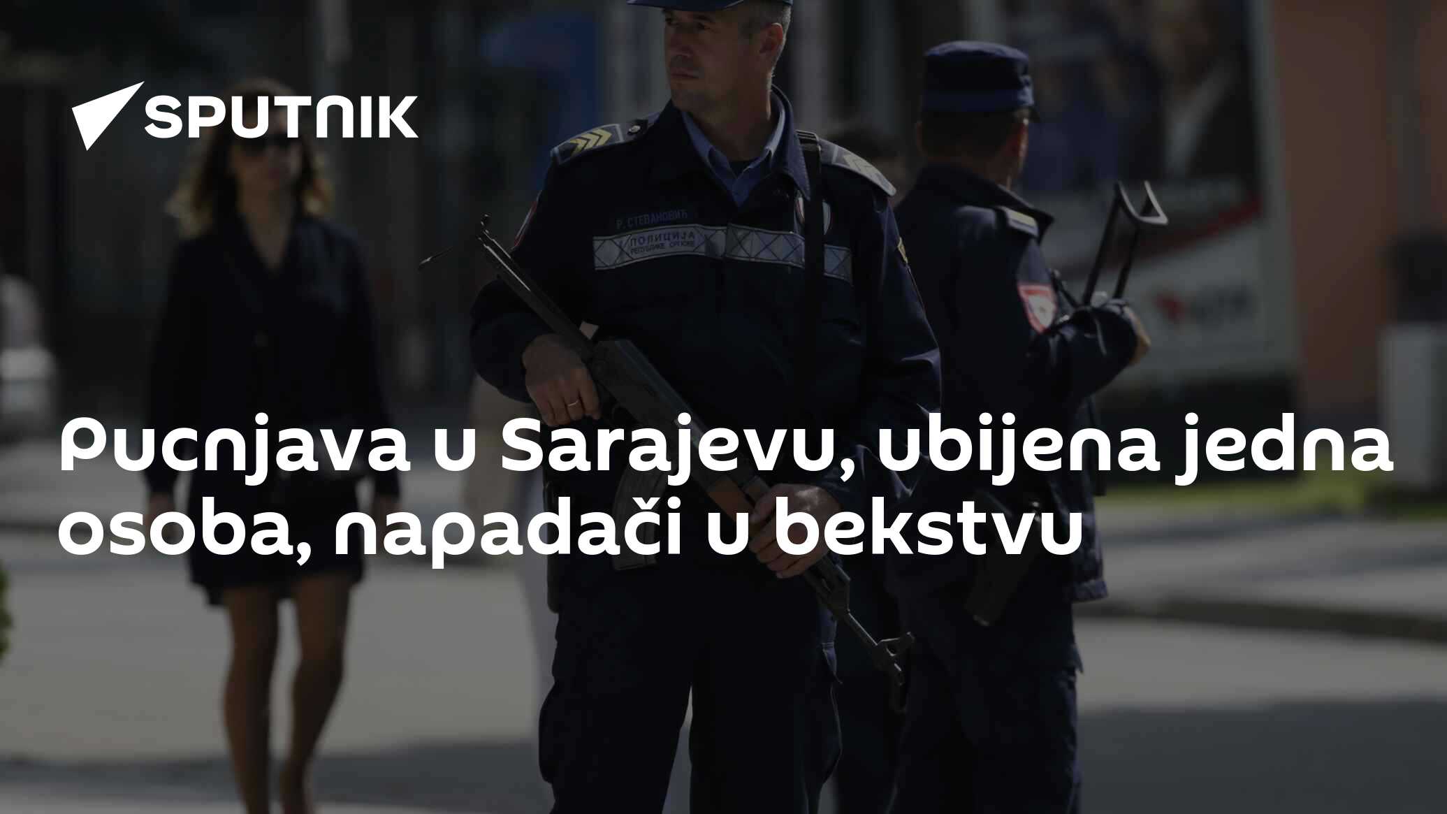 Pucnjava u Sarajevu, ubijena jedna osoba, napadači u bekstvu - 31.10.2023, Sputnik Srbija