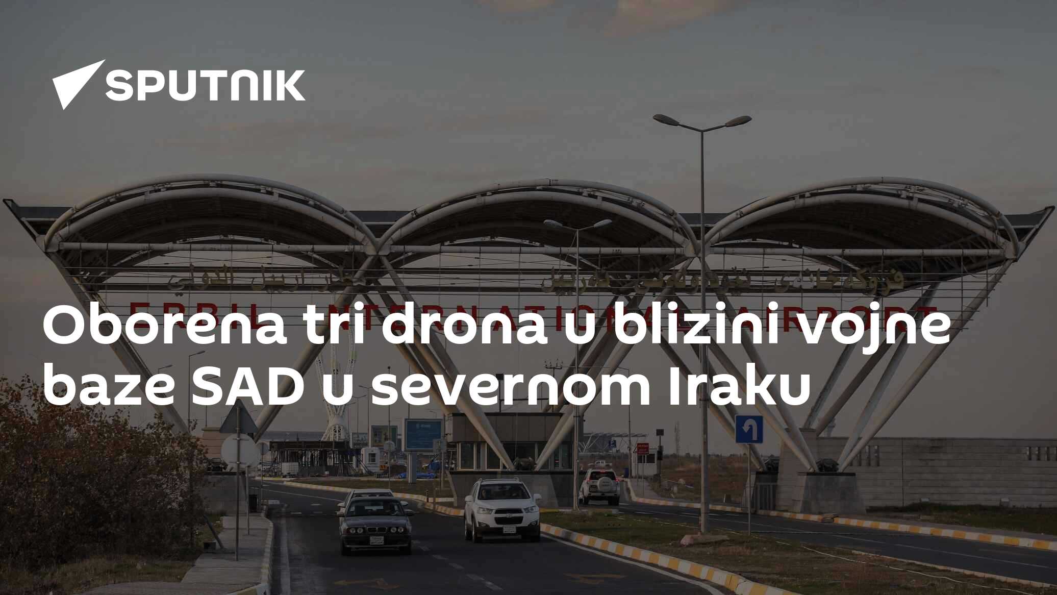 Oborena tri drona u blizini vojne baze SAD u severnom Iraku - 07.11. ...