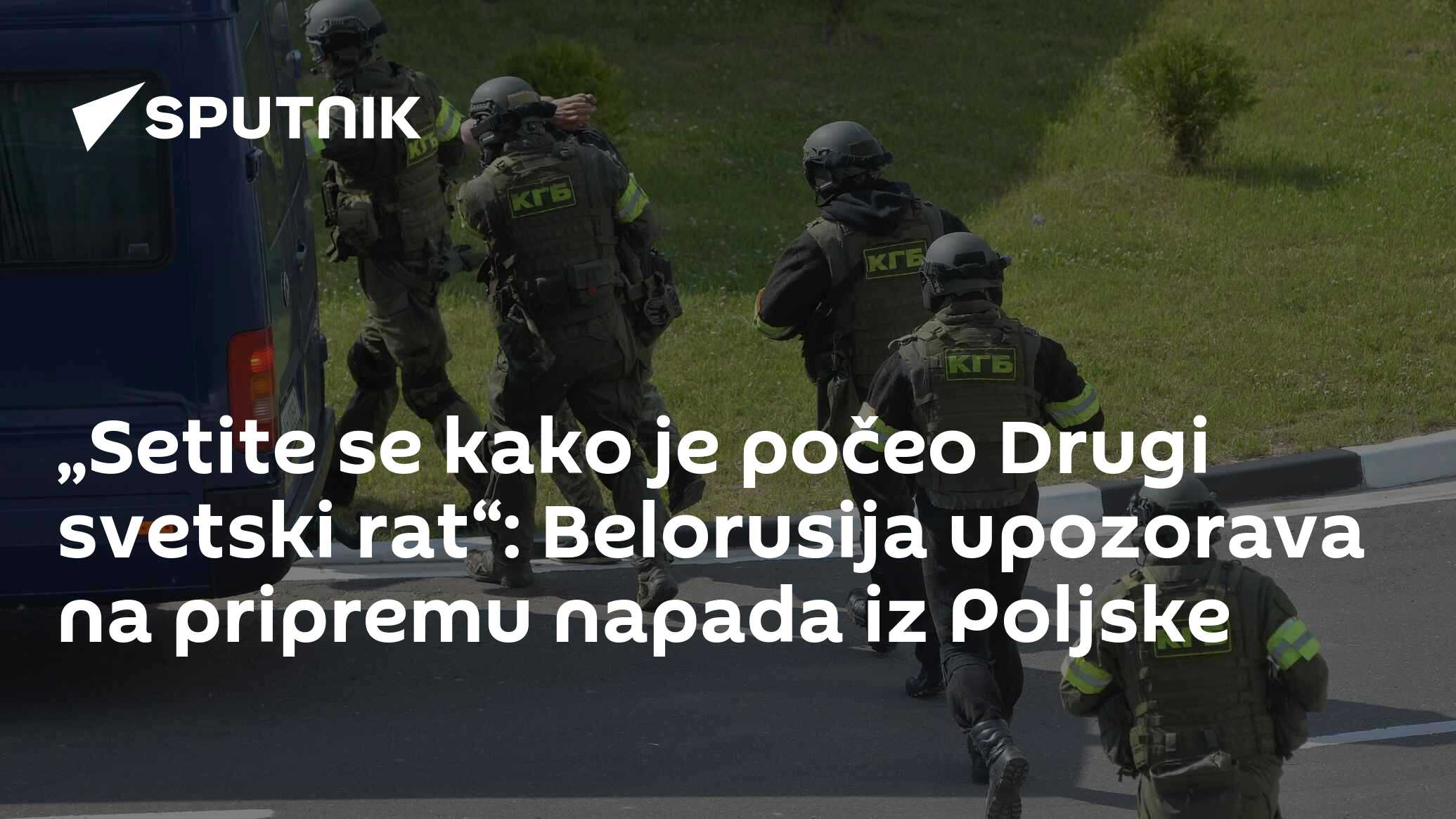 „Setite se kako je počeo Drugi svetski rat“: Belorusija upozorava na ...
