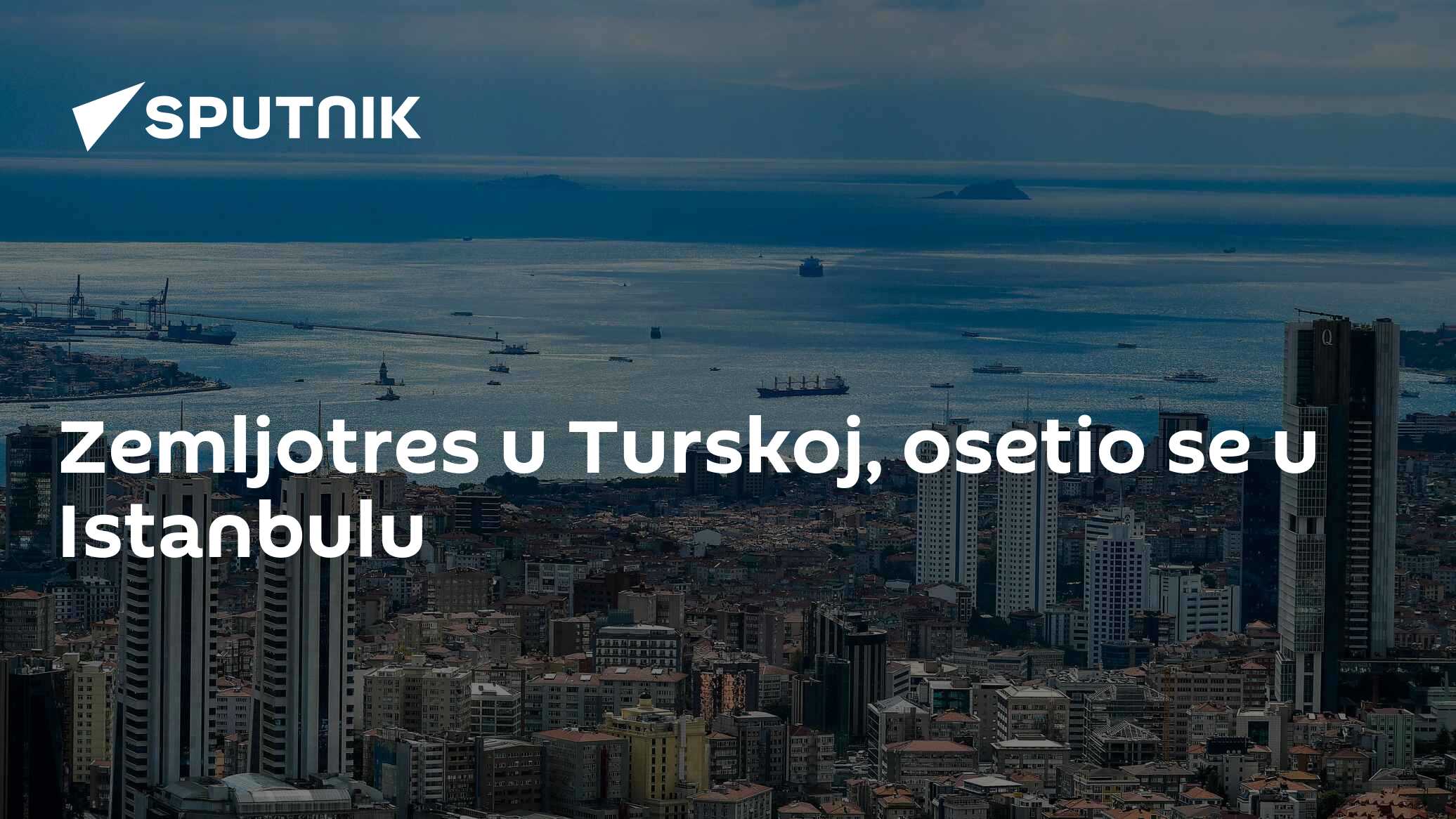 Zemljotres u Turskoj, osetio se u Istanbulu - 17.12.2023, Sputnik Srbija