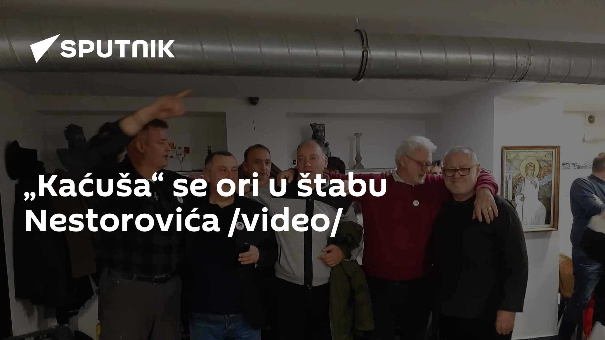 „Kaćuša“ se ori u štabu Nestorovića /video/ - 17.12.2023, Sputnik Srbija