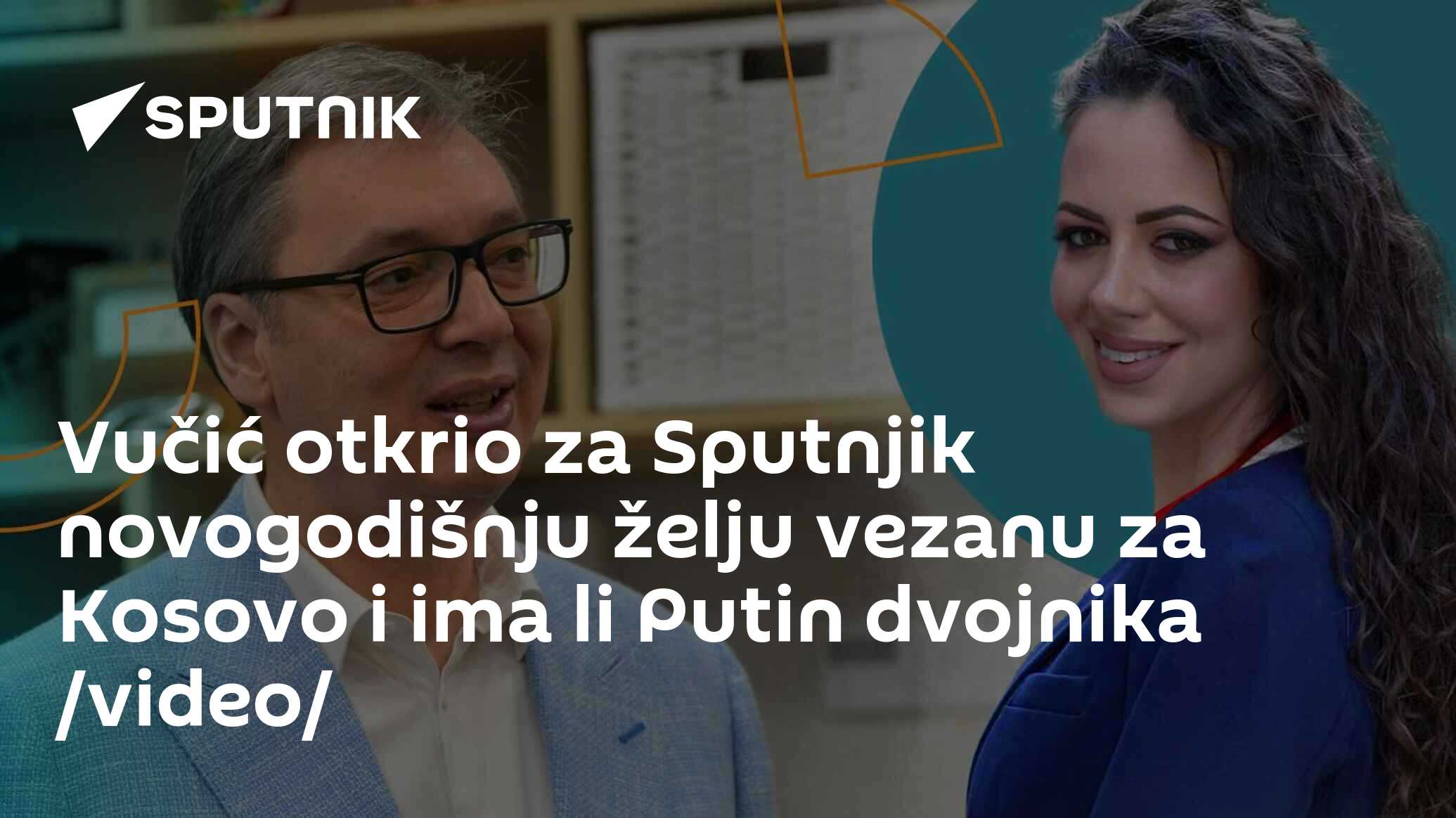 Vučić otkrio za Sputnjik novogodišnju želju vezanu za Kosovo i ima li ...