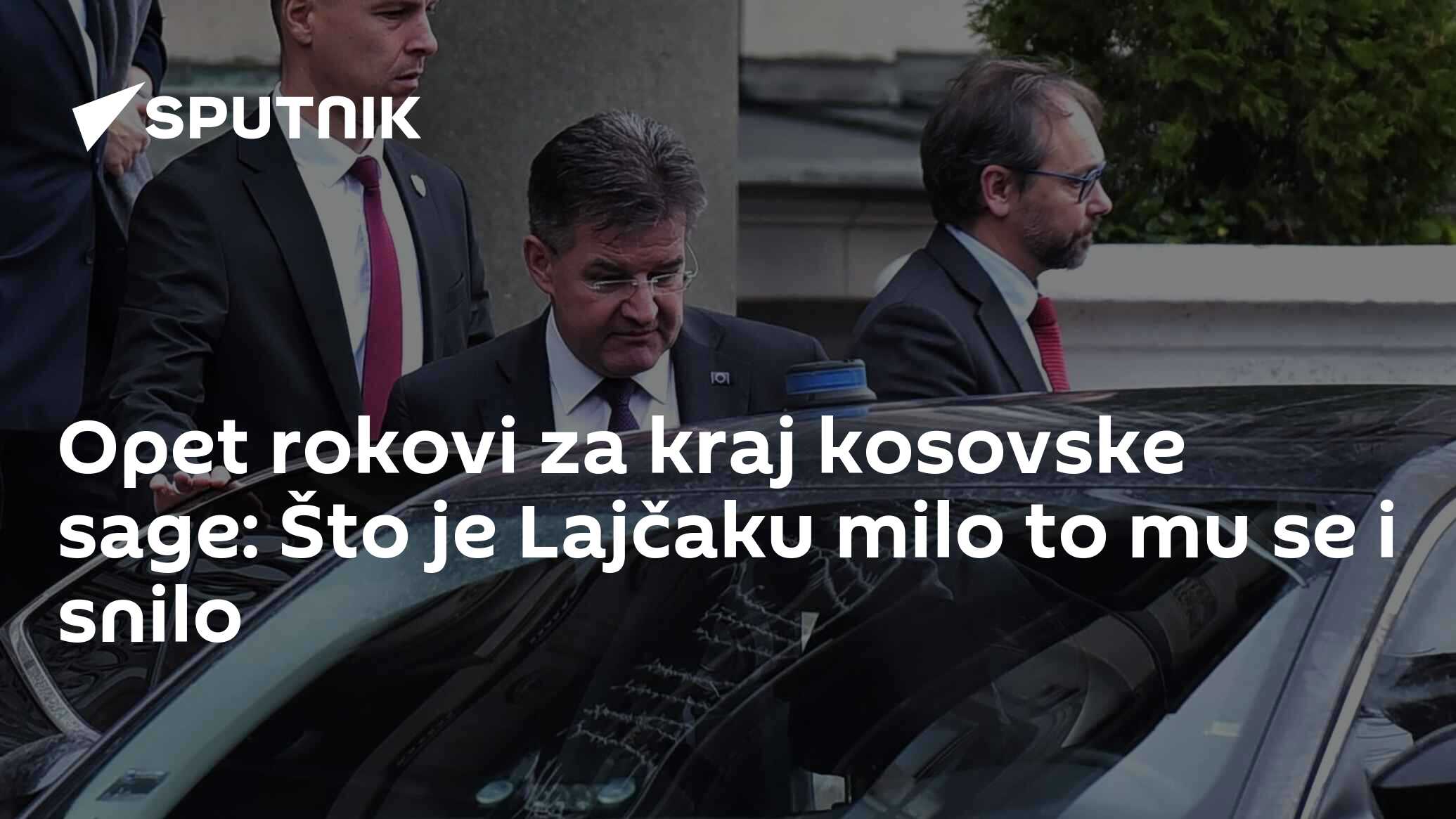 Opet rokovi za kraj kosovske sage: Što je Lajčaku milo to mu se i snilo