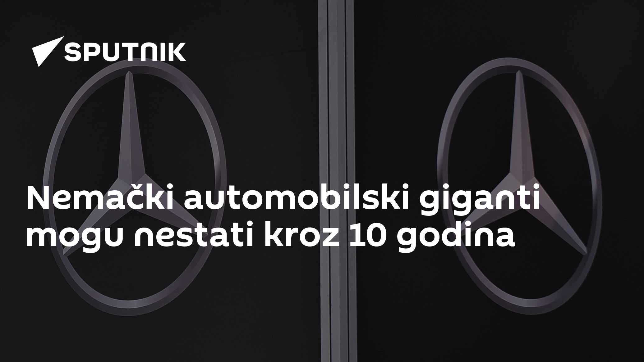 Nemački automobilski giganti mogu nestati kroz 10 godina - 26.12.2023 ...