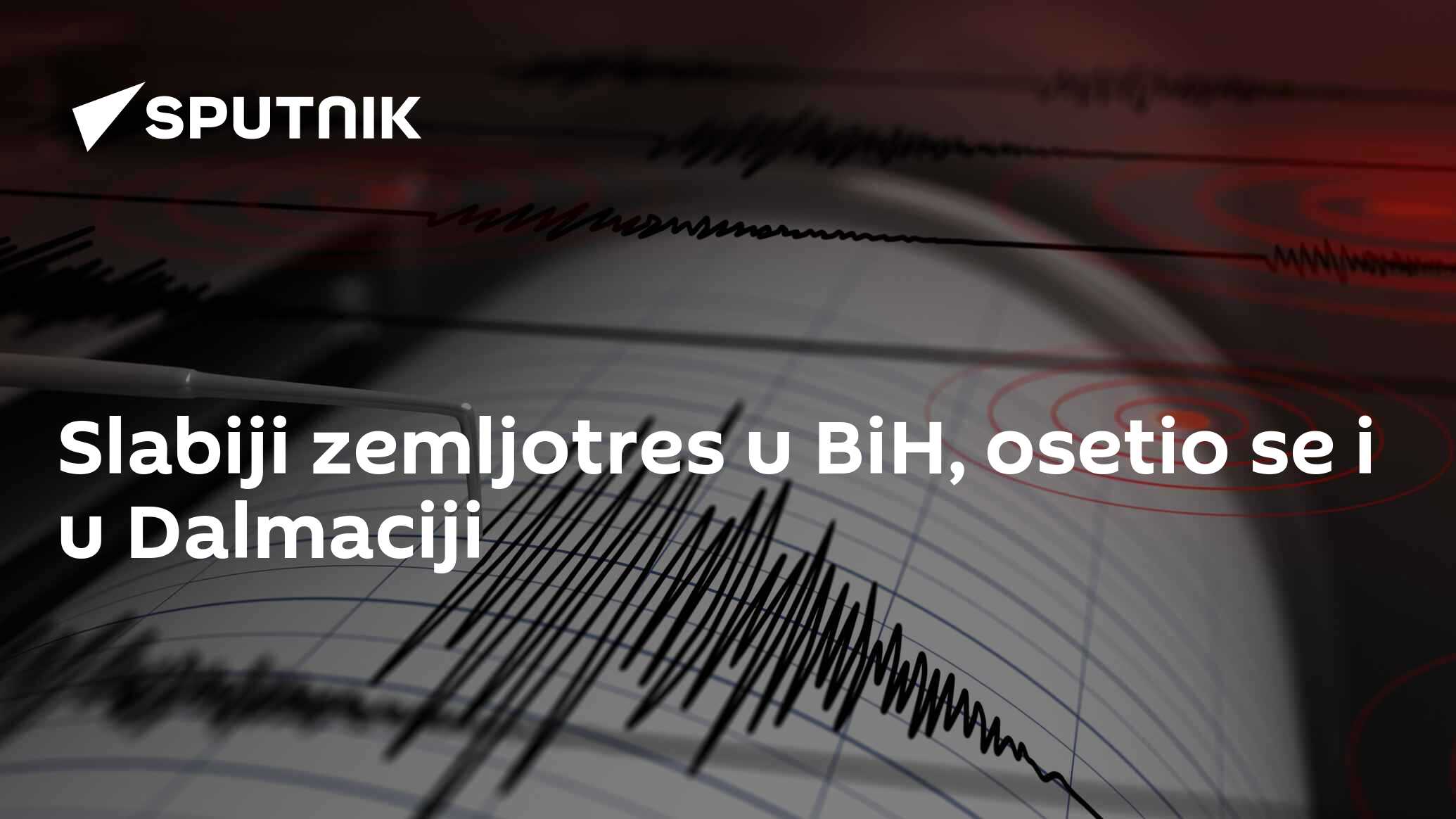 Slabiji zemljotres u BiH, osetio se i u Dalmaciji - 27.12.2023, Sputnik Srbija