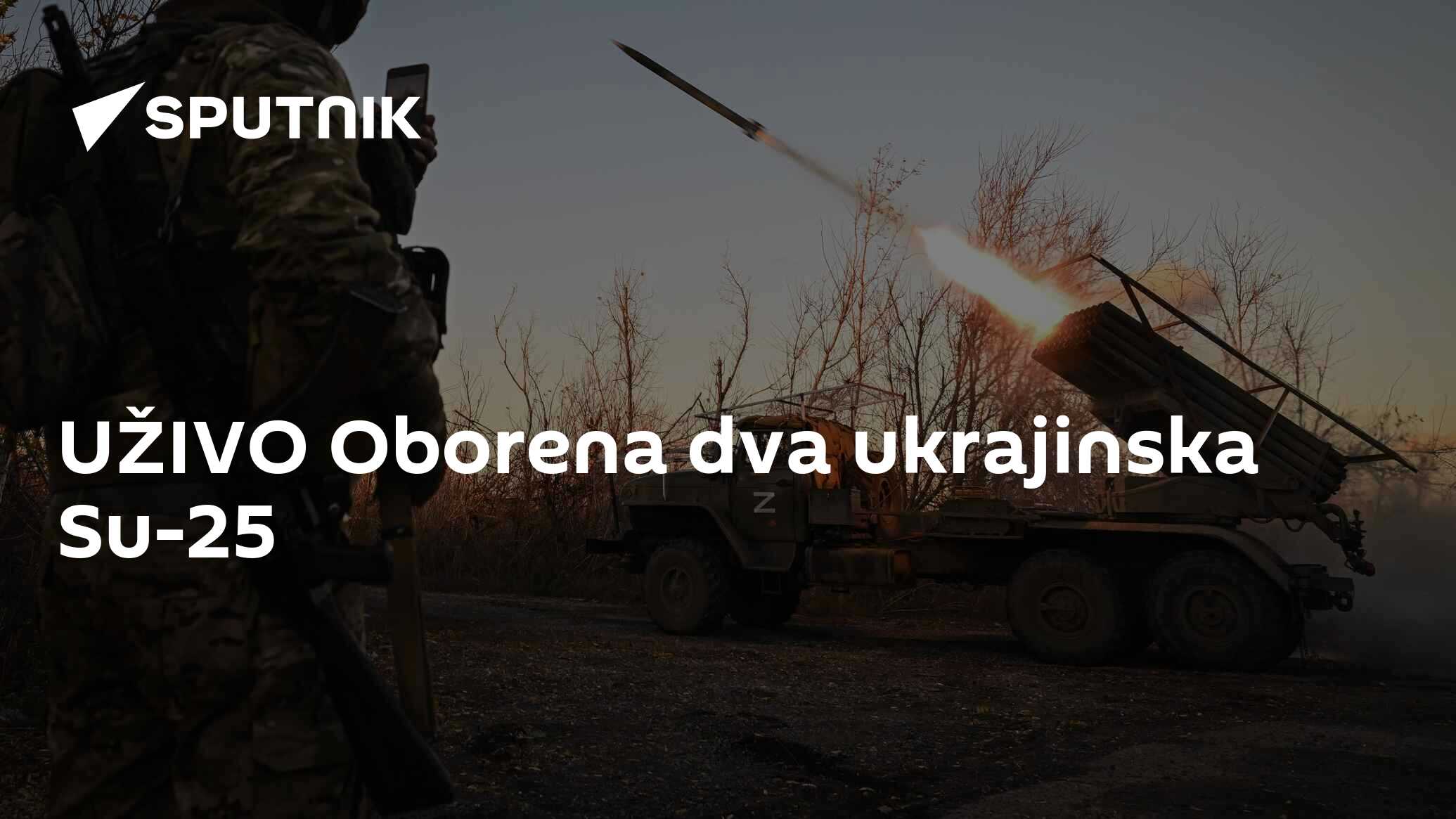 UŽIVO Oborena dva ukrajinska Su-25 - 28.12.2023, Sputnik Srbija