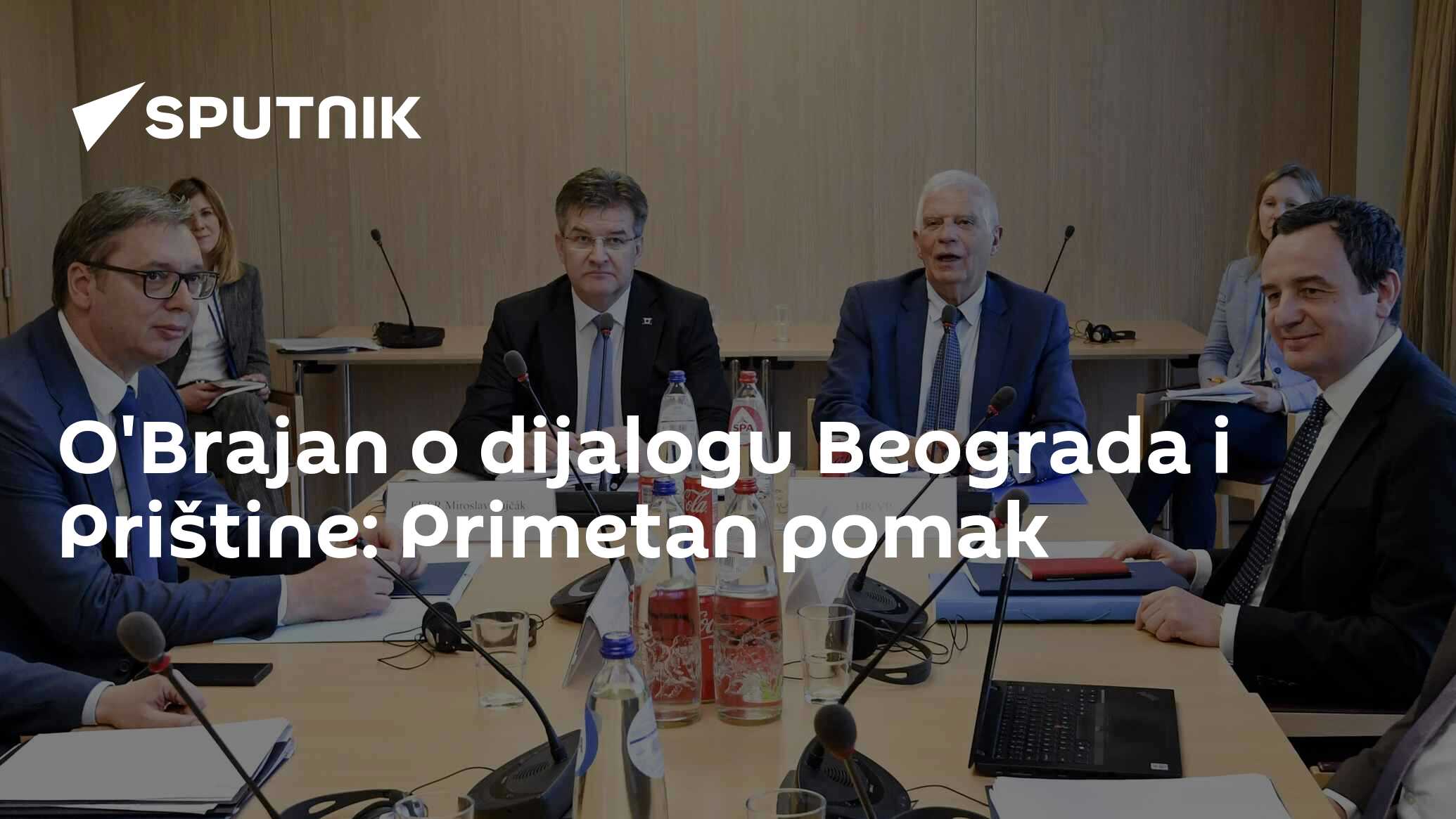 O'Brajan o dijalogu Beograda i Prištine: Primetan pomak - 11.01.2024 ...
