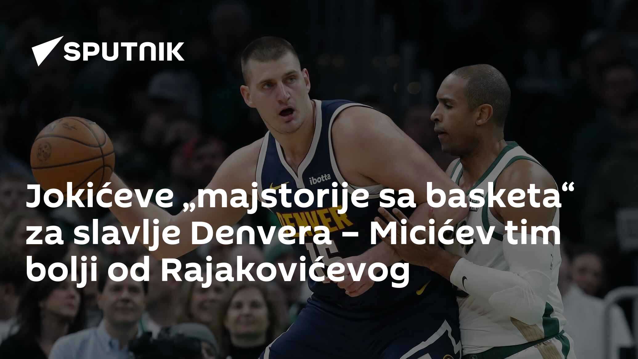 Nikola Jokić za pobedu Denvera