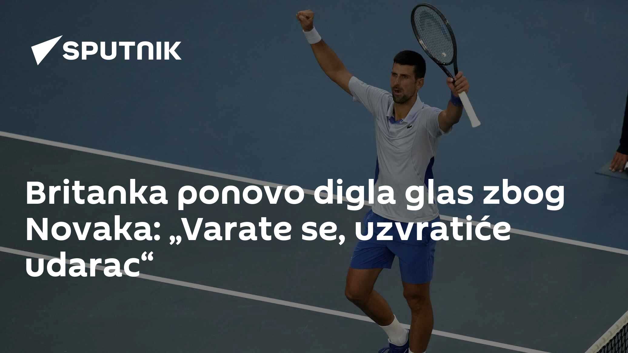 Lora Robson: Varate se, Novak Đoković će uzvratiti udarac