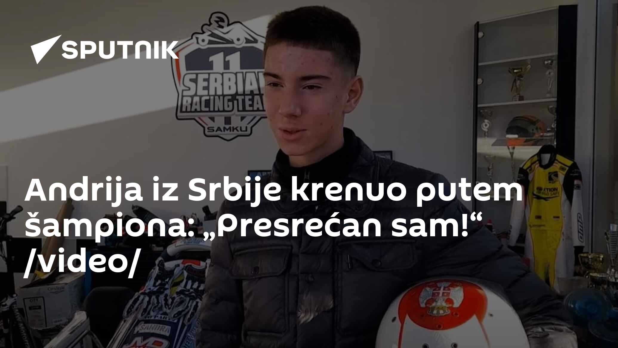 Andrija Kostić će voziti za ekipu u kojoj je potekao Maks Ferstapen