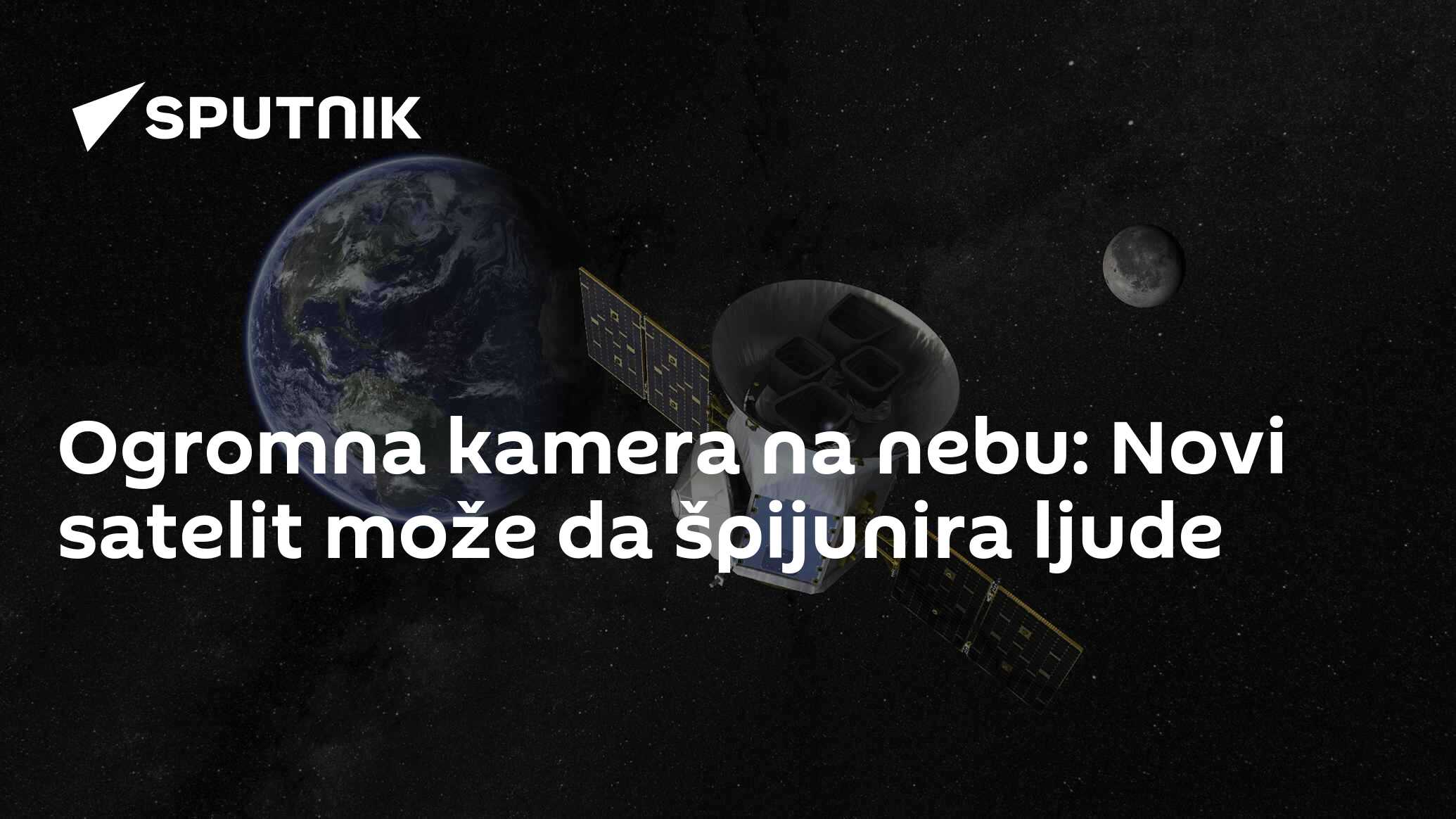 Ogromna kamera na nebu: Novi satelit može da špijunira ljude - 22.02.2024, Sputnik Srbija
