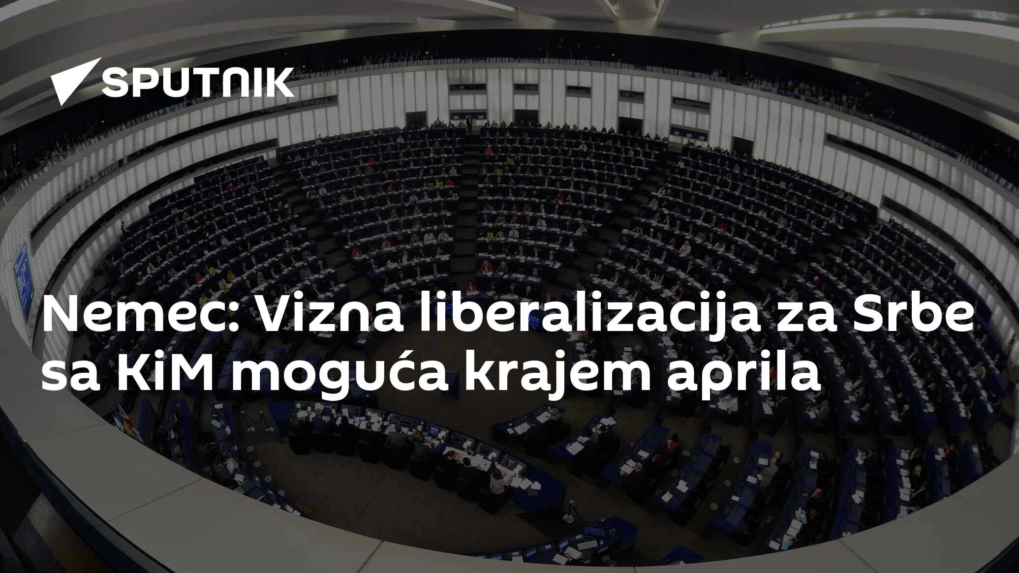 Nemec: Vizna liberalizacija za Srbe sa KiM moguća krajem aprila - 13.03 ...