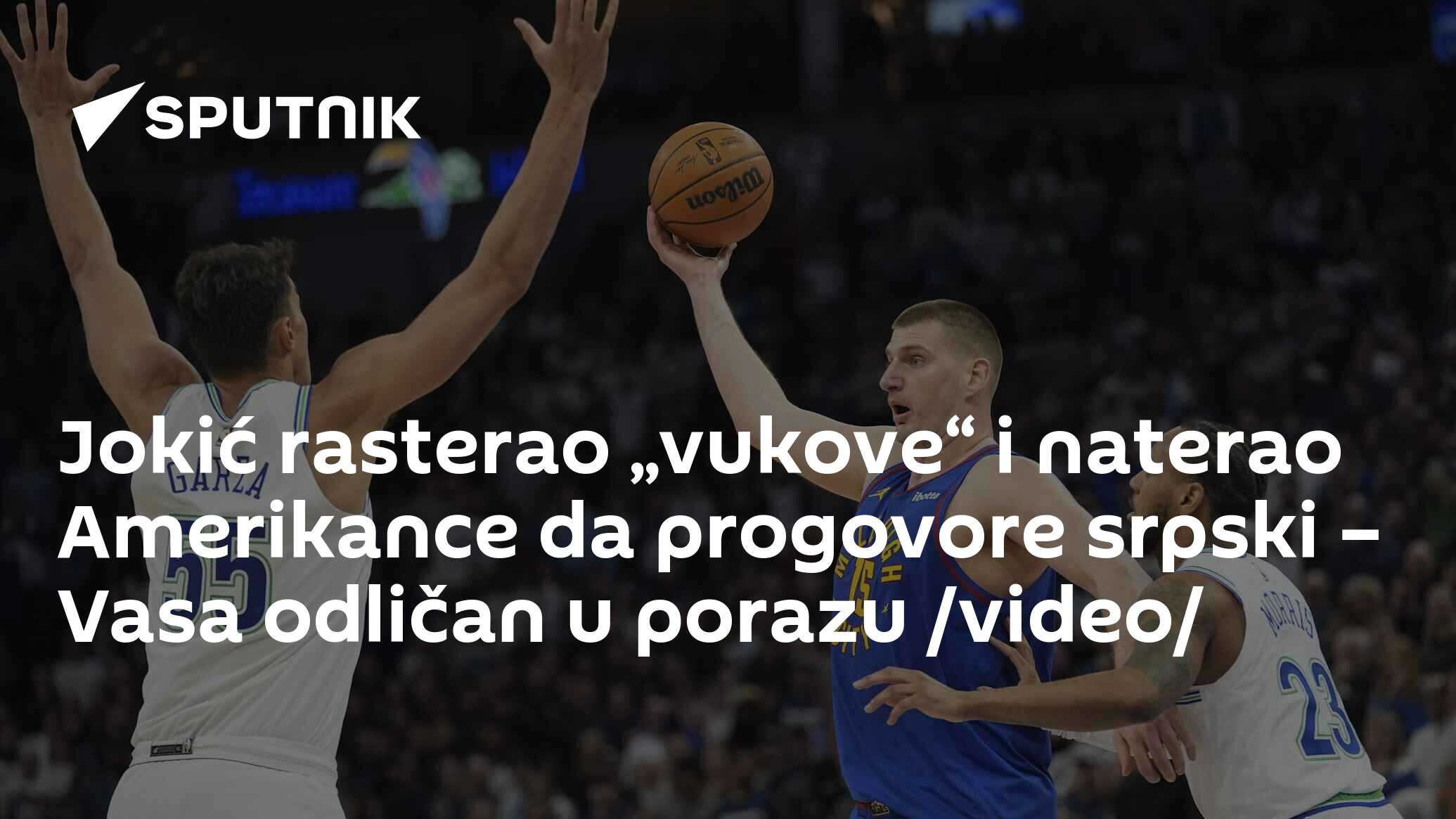 Nikola Jokić blistao u Denver Nagetsa protiv Minesote, Micić odličan