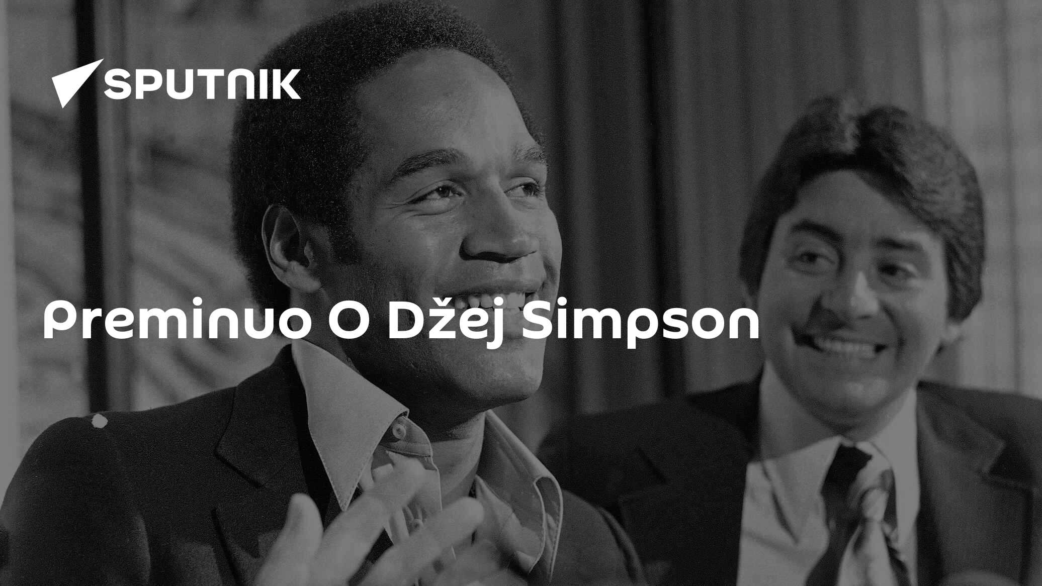 Preminuo O Džej Simpson