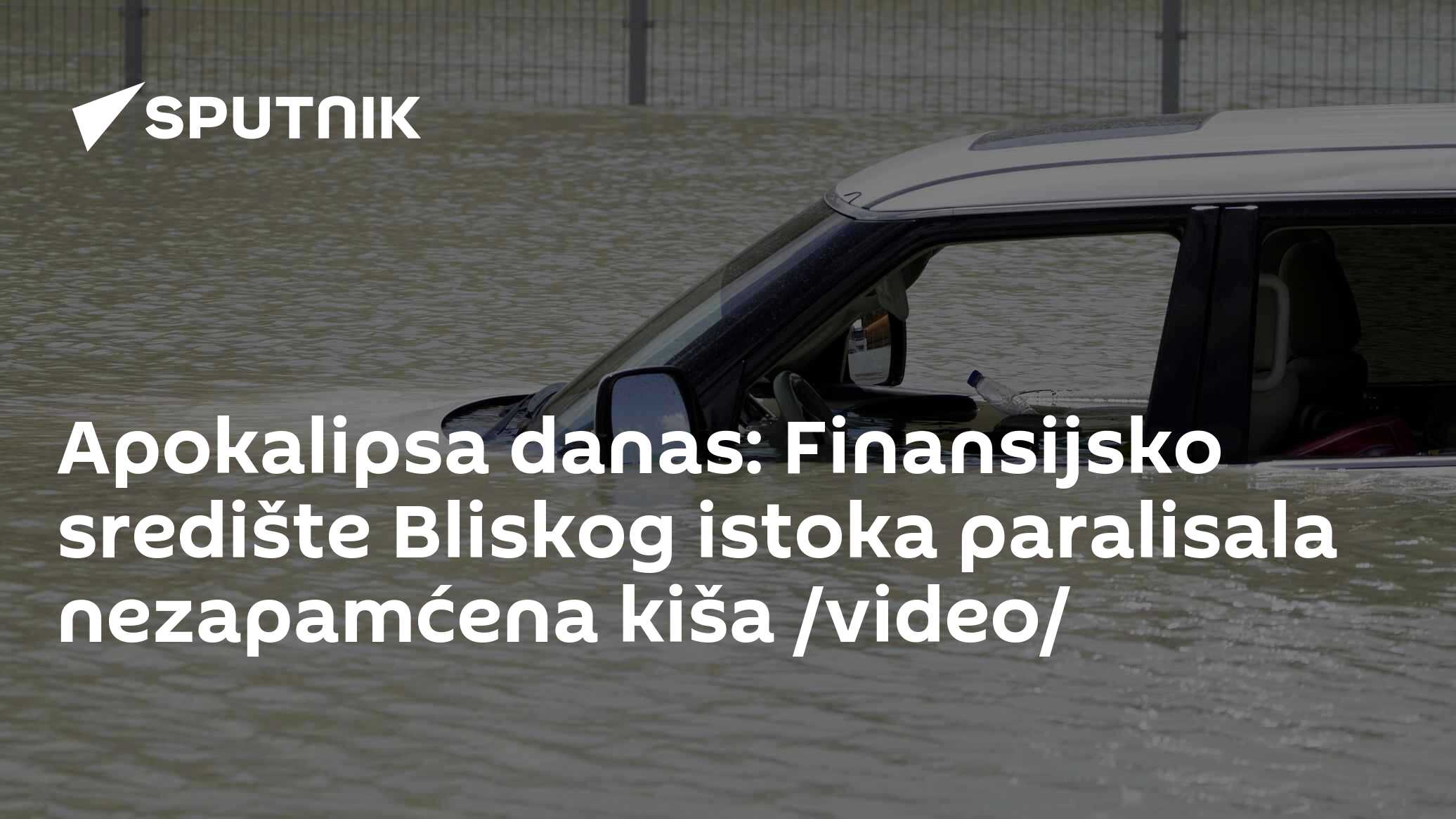 Apokalipsa danas: Finansijsko središte Bliskog istoka paralisala ...