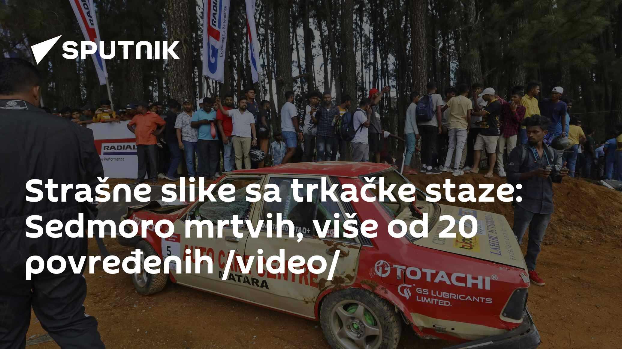Strašne slike sa trkačke staze: Sedmoro mrtvih, više od 20 povređenih ...